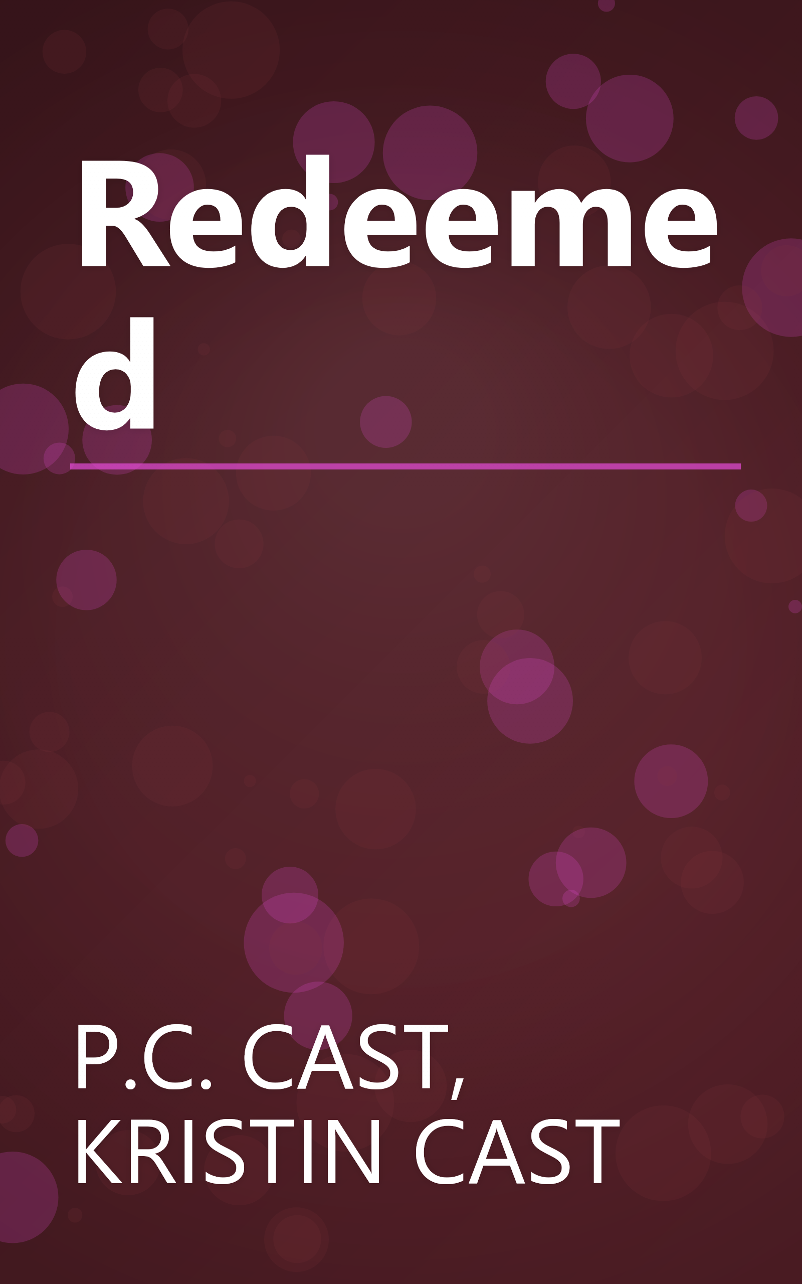 Redeemed book cover