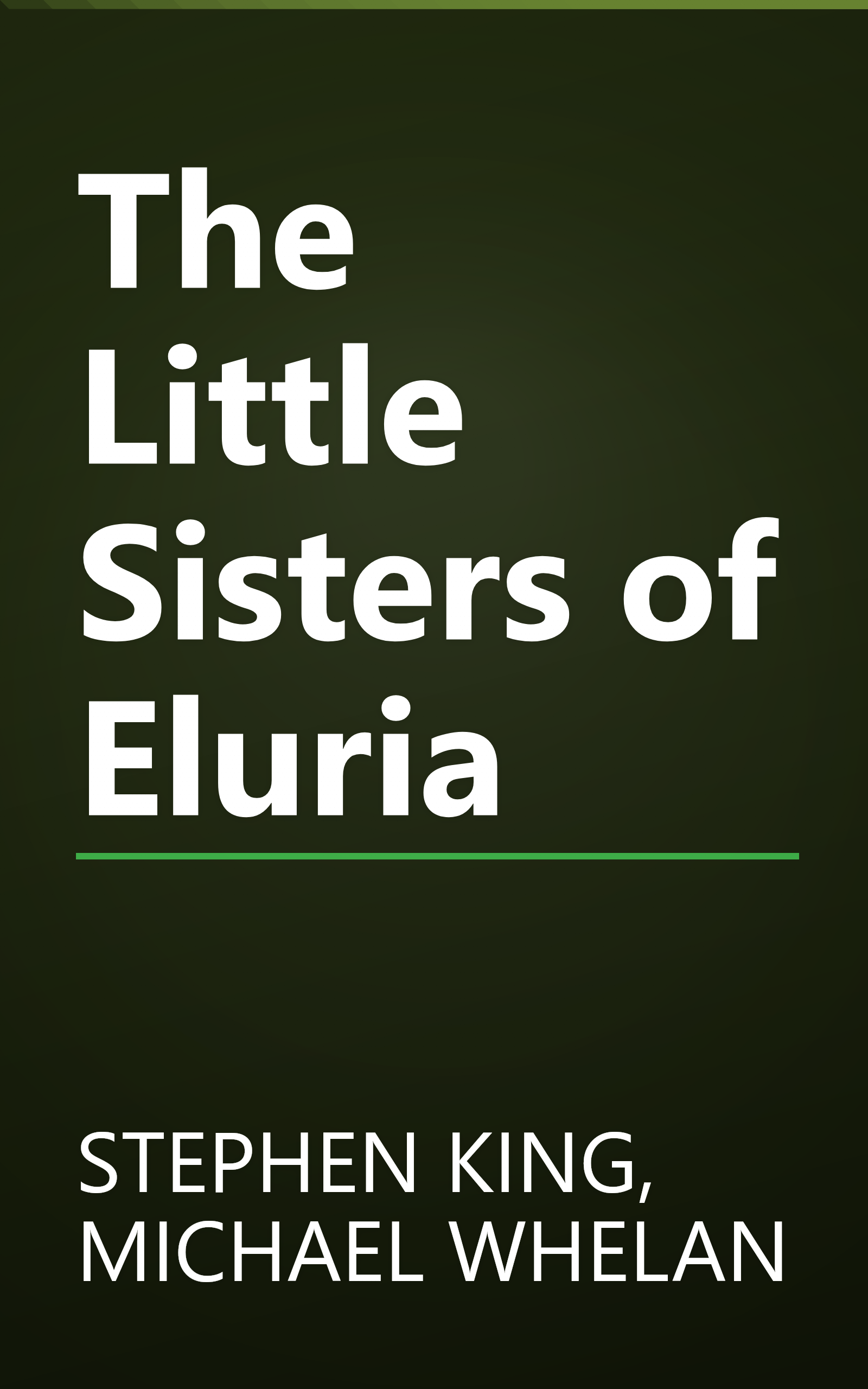 The Little Sisters of Eluria book cover