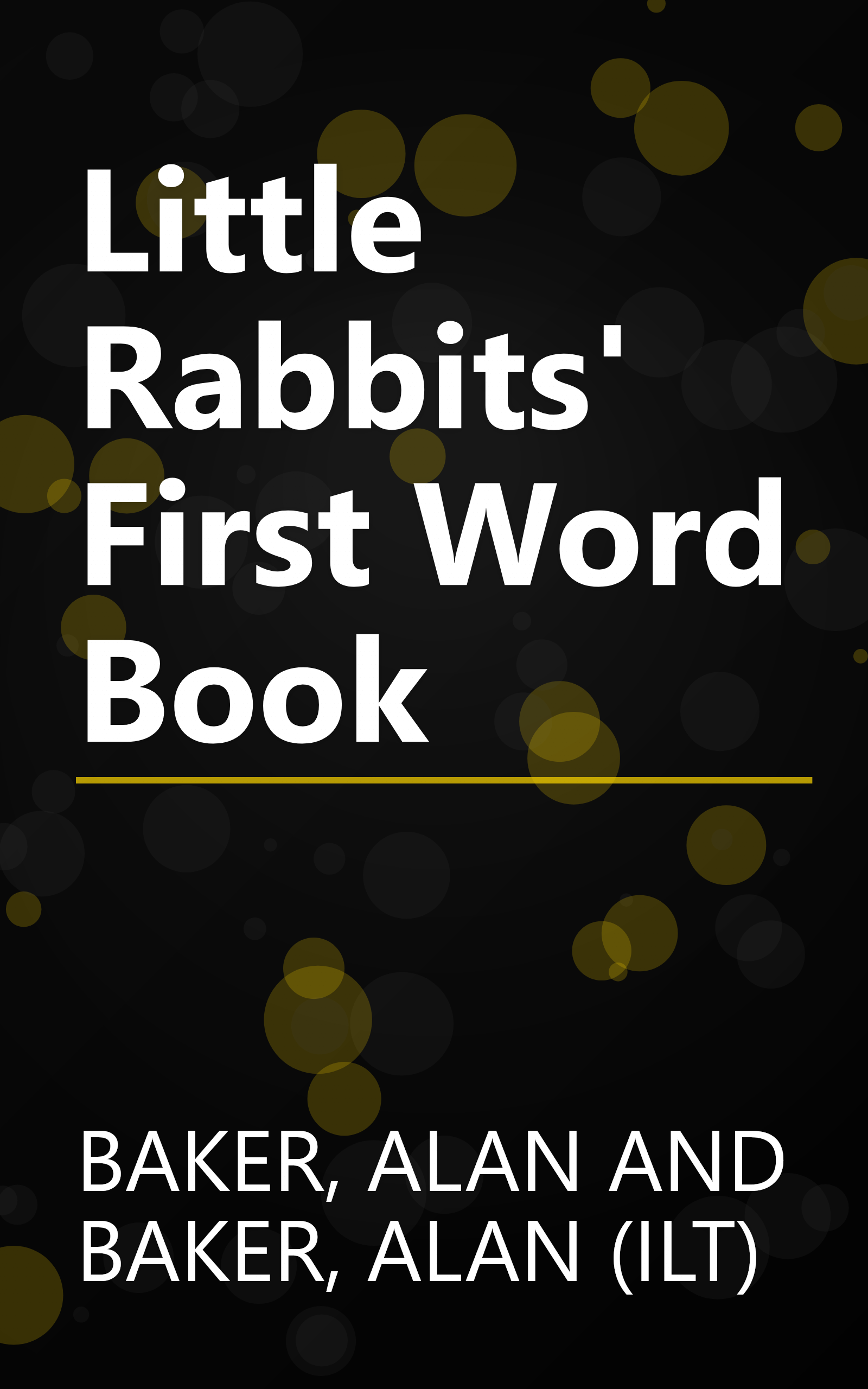 Little Rabbits' First Word Book book cover