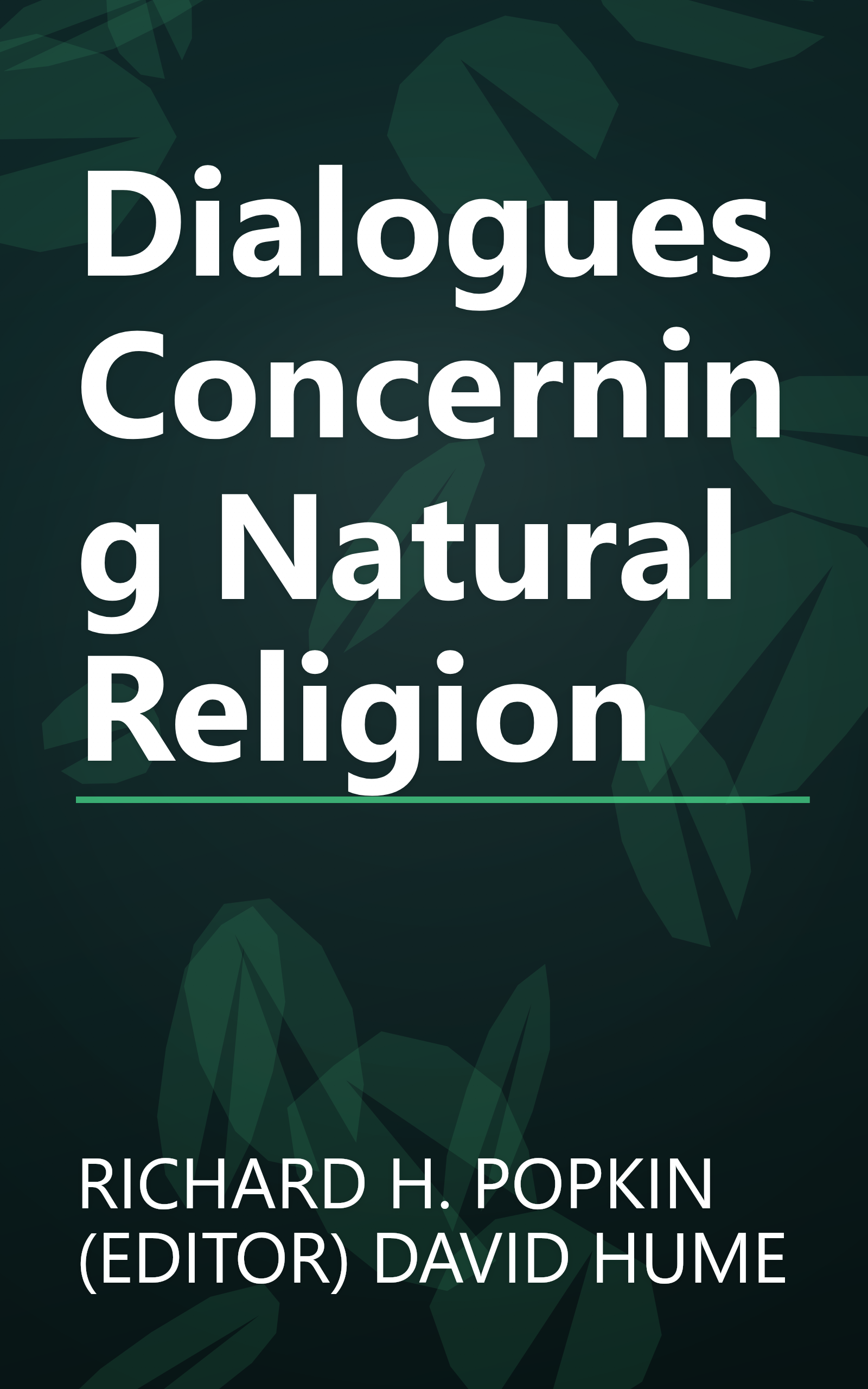 Dialogues Concerning Natural Religion book cover