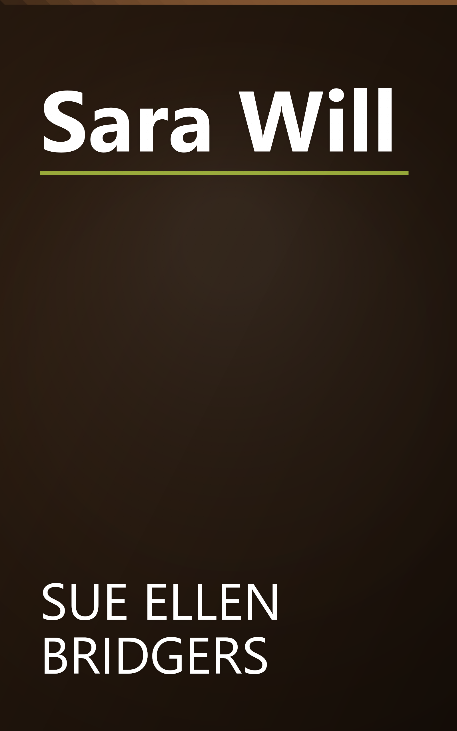 Sara Will book cover