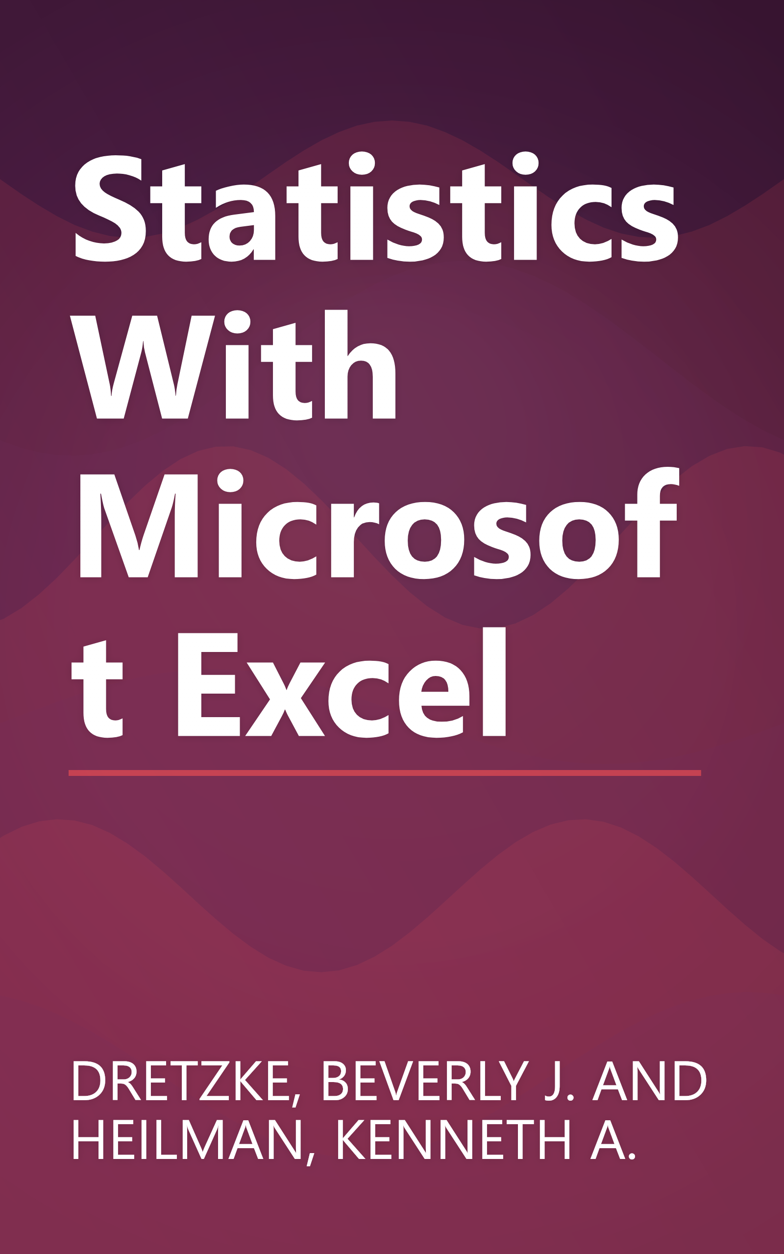 Statistics With Microsoft Excel book cover