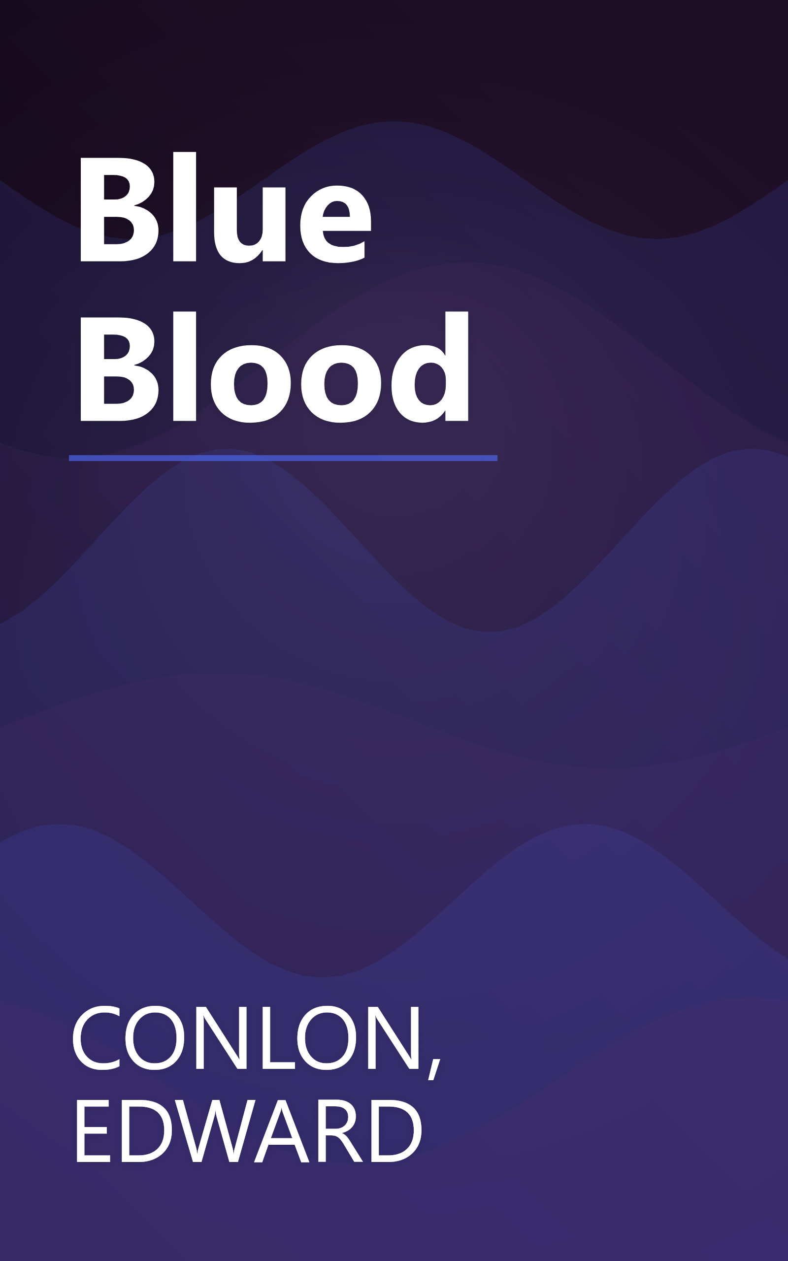 Blue Blood book cover