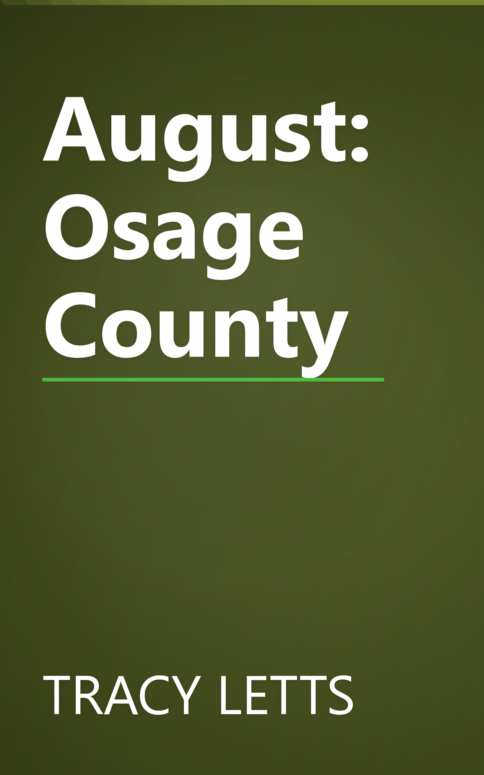 August: Osage County book cover