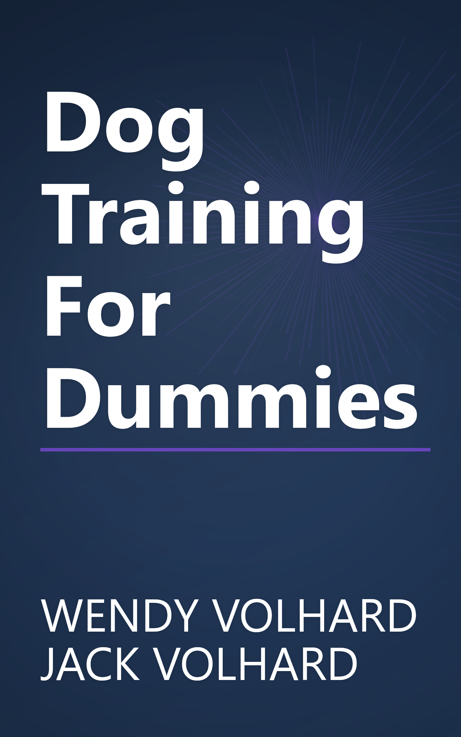 Dog Training For Dummies book cover