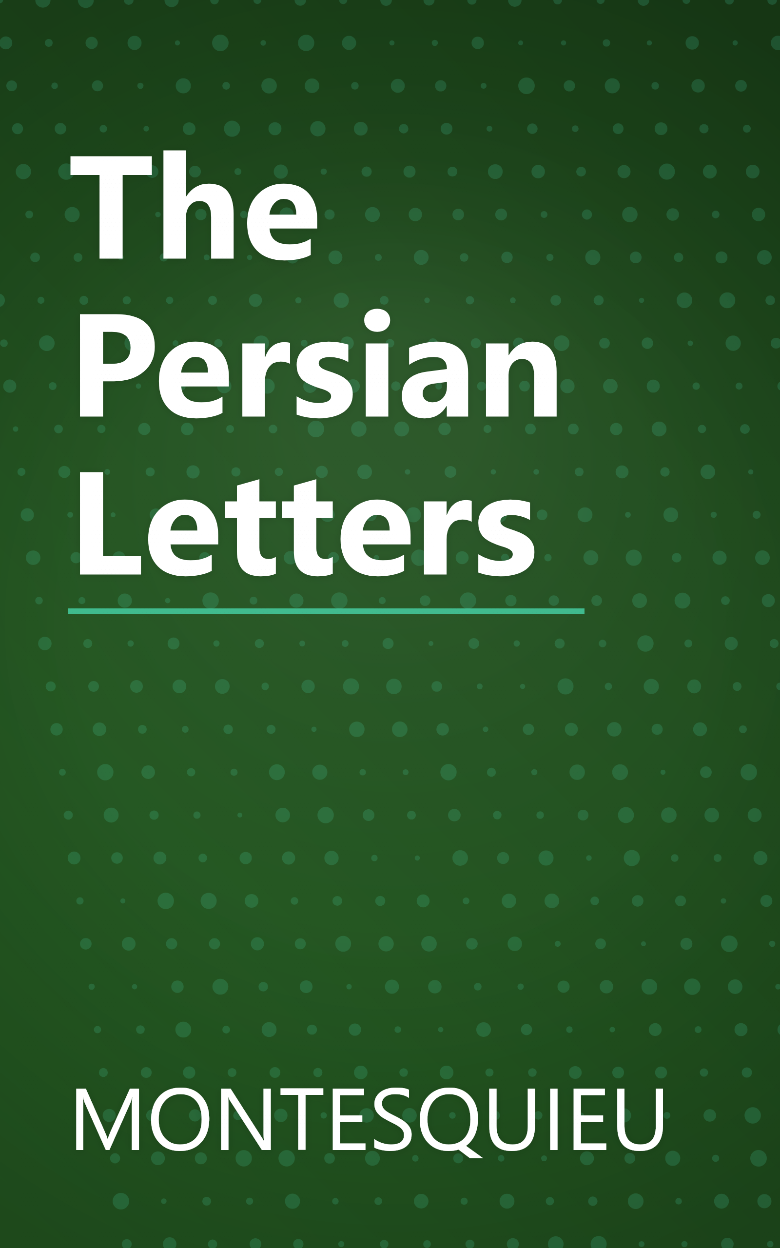 The Persian Letters book cover