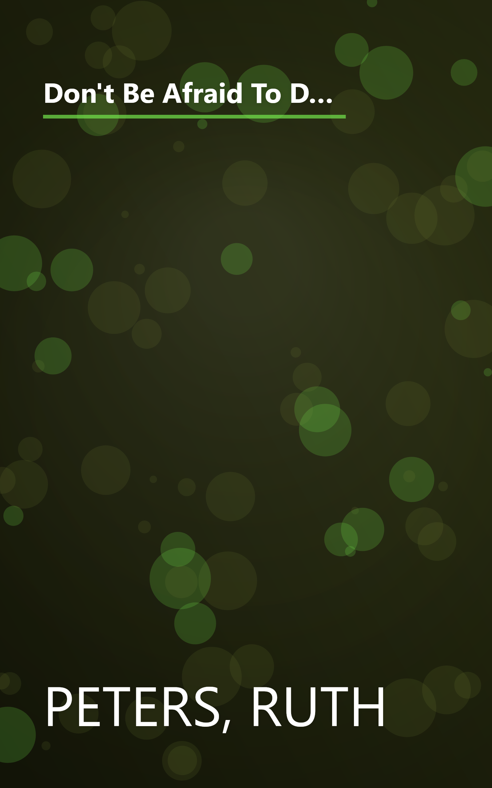 Don't Be Afraid To Discipline: The Commonsense Program for Low-Stress Parenting That *Improves Kids' Behavior in a Matter of Days *Stops Naggling and ... Relationship *Creates Lasting Results book cover