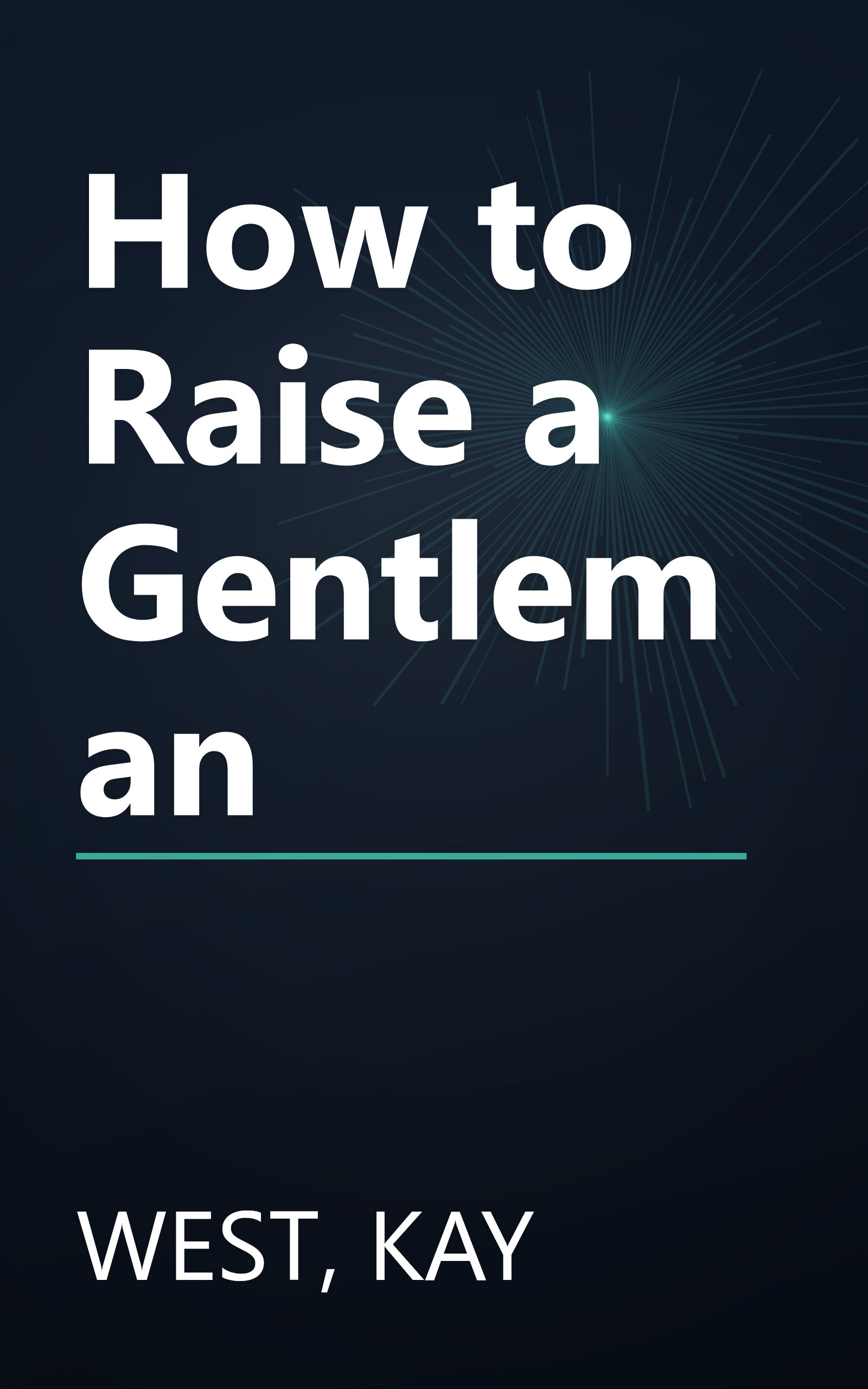 How to Raise a Gentleman book cover