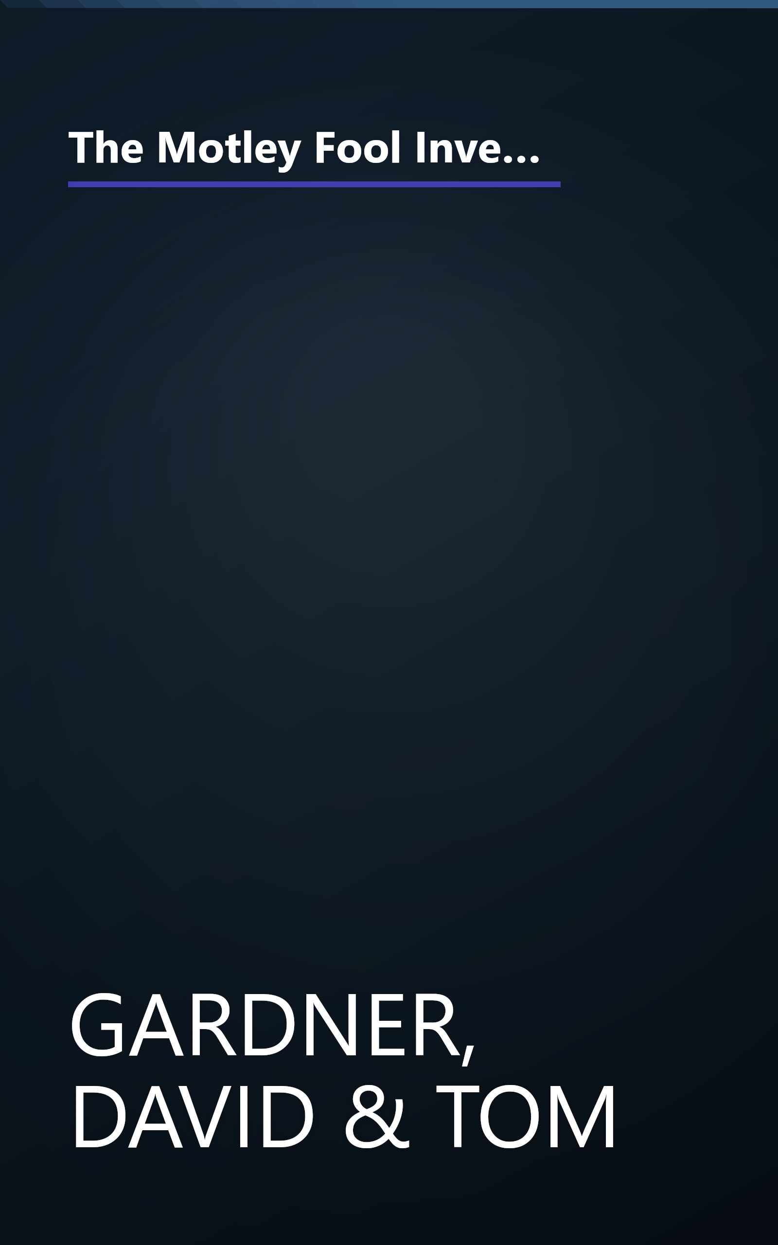 The Motley Fool Investment Guide (Completely Revised and Expanded) (How the Fool Beats Wall Street's Wise Men and How You Can Too) book cover