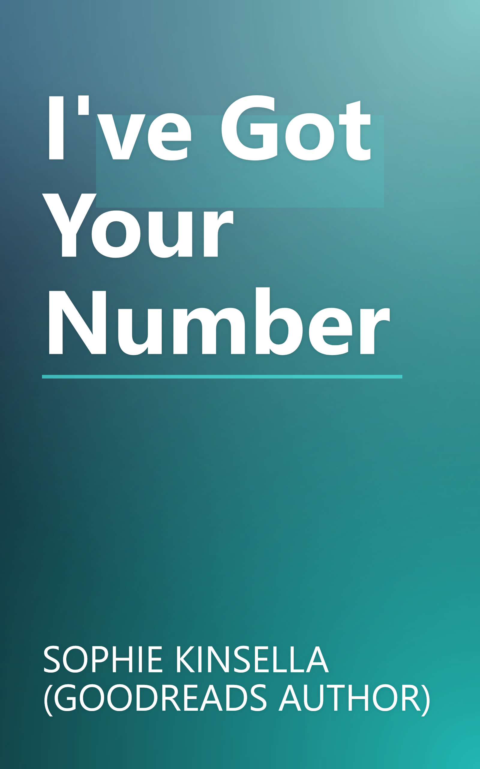 I've Got Your Number book cover