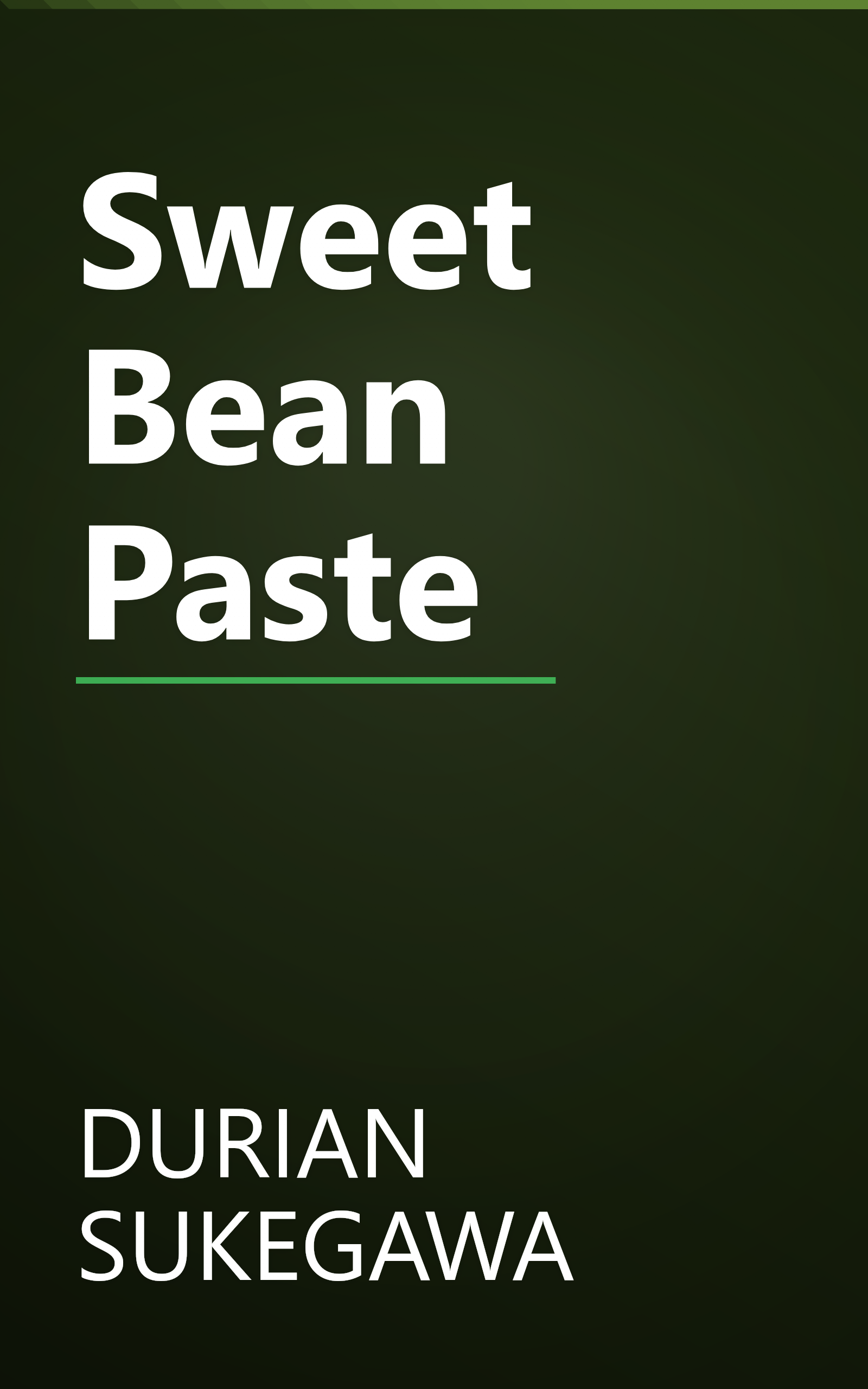 Sweet Bean Paste book cover