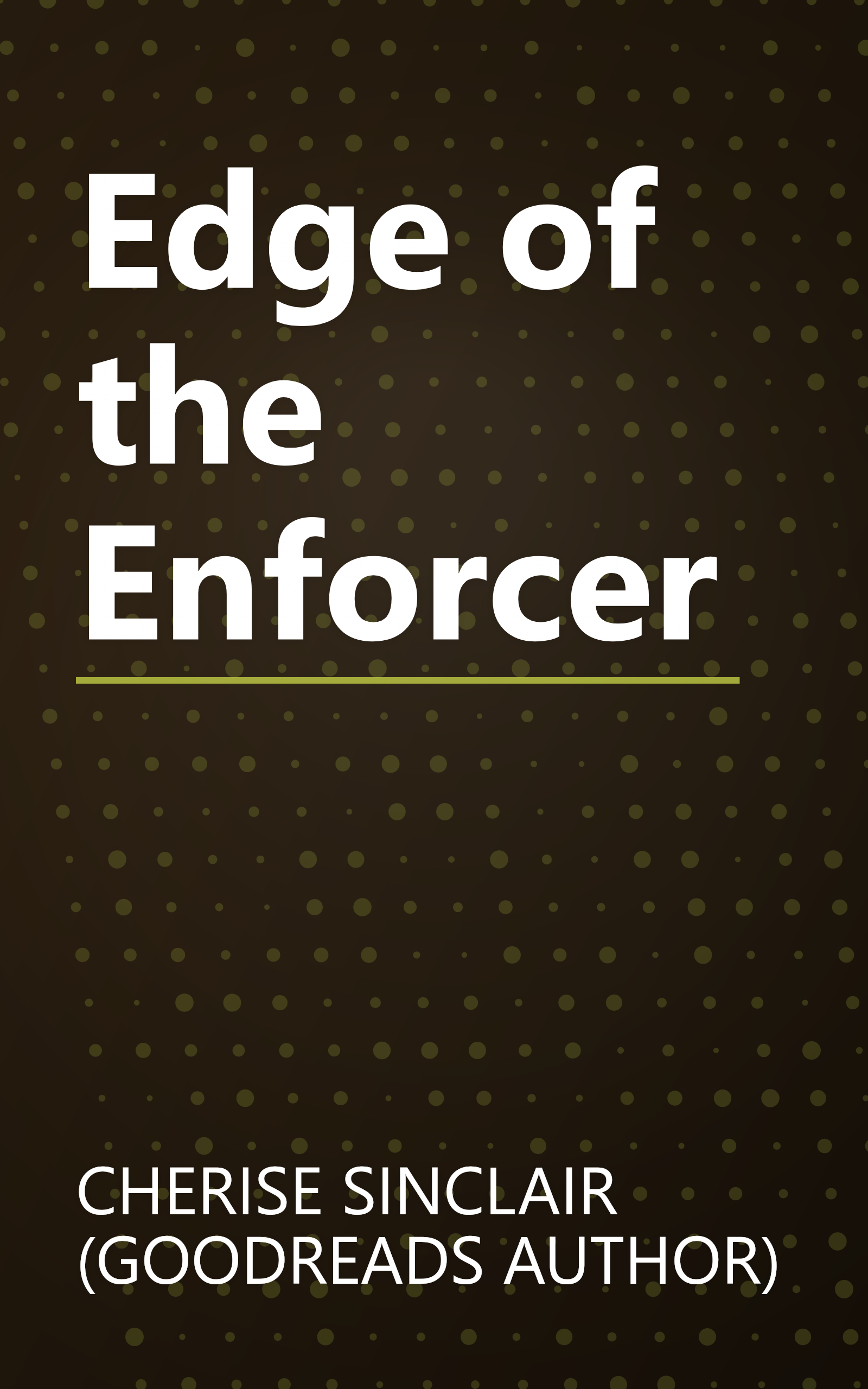 Edge of the Enforcer book cover