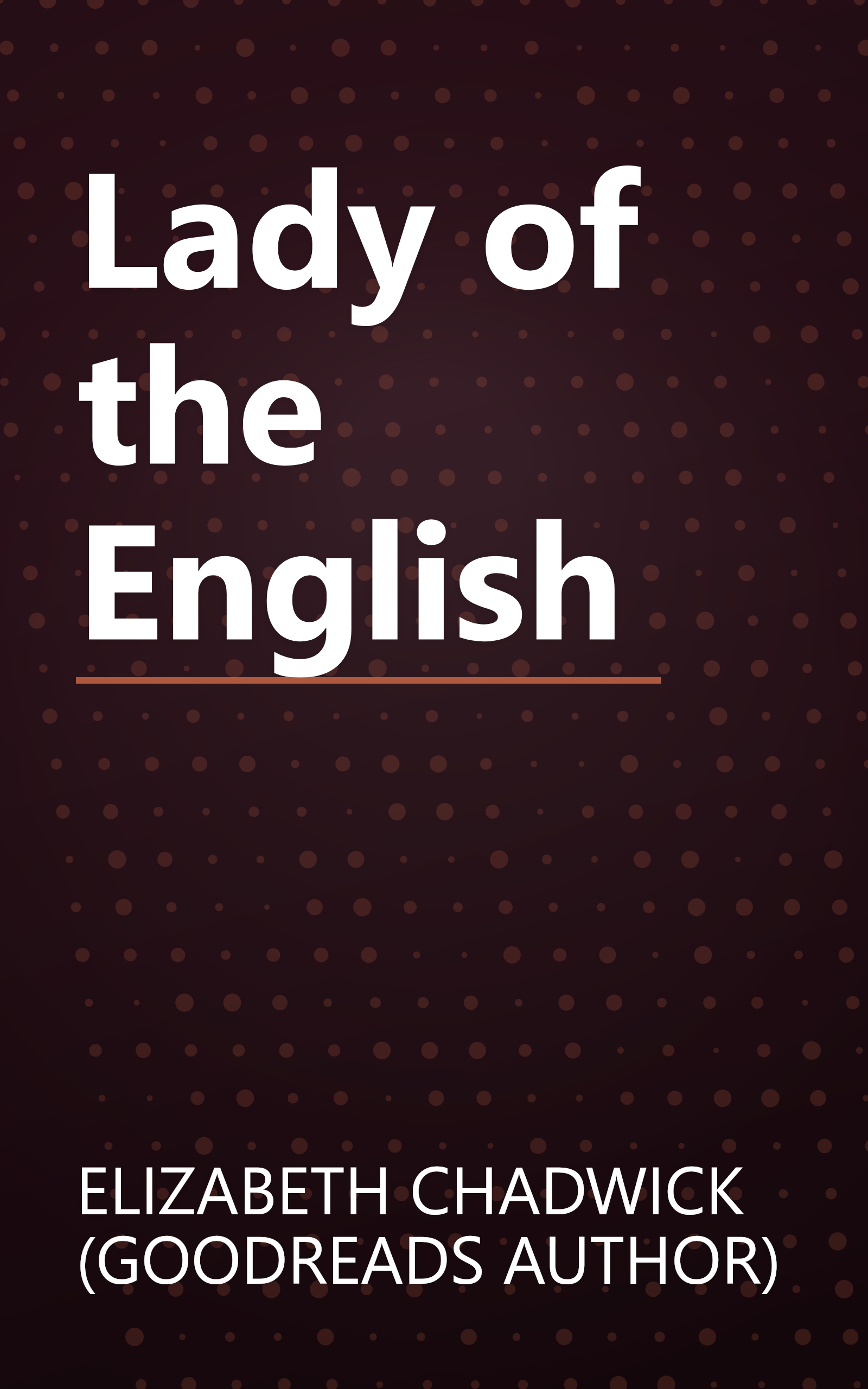 Lady of the English book cover