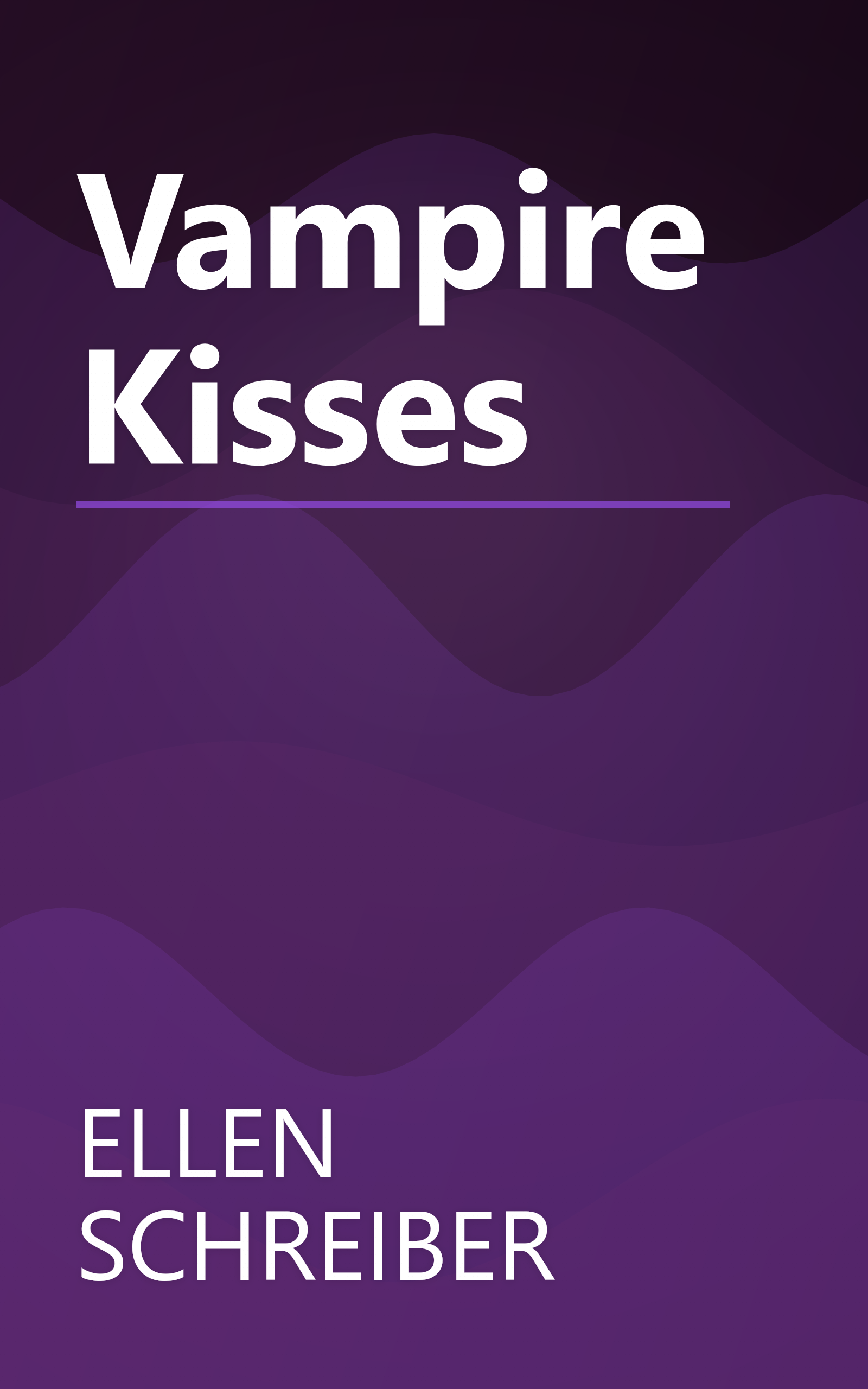 Vampire Kisses book cover