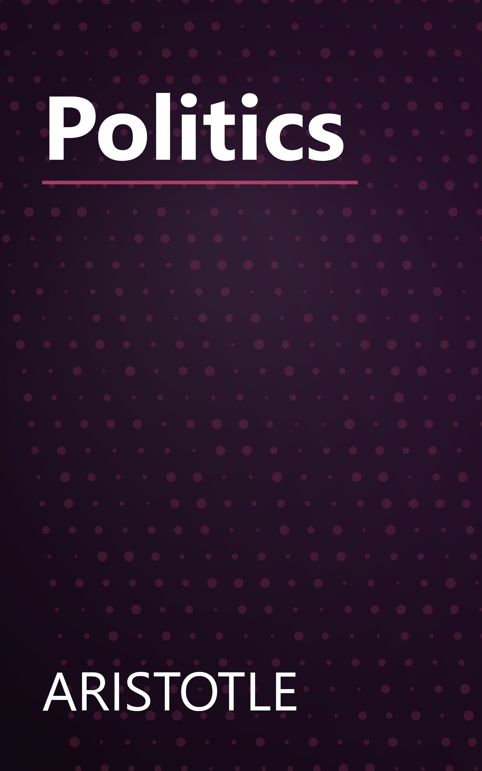 Politics book cover