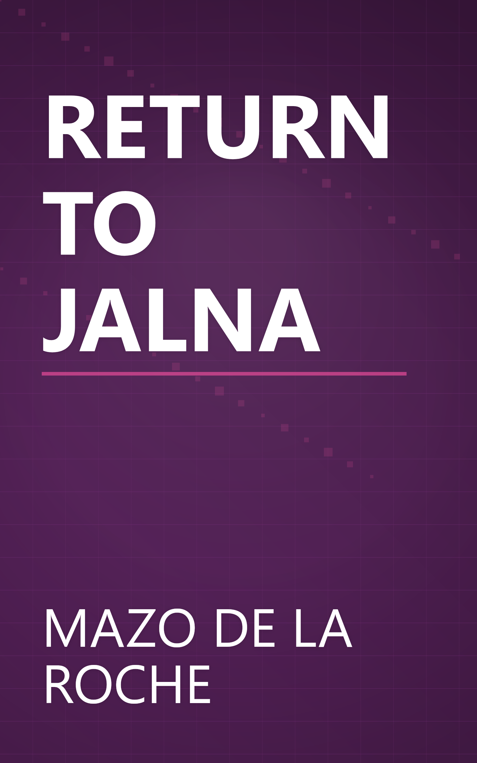 RETURN TO JALNA book cover