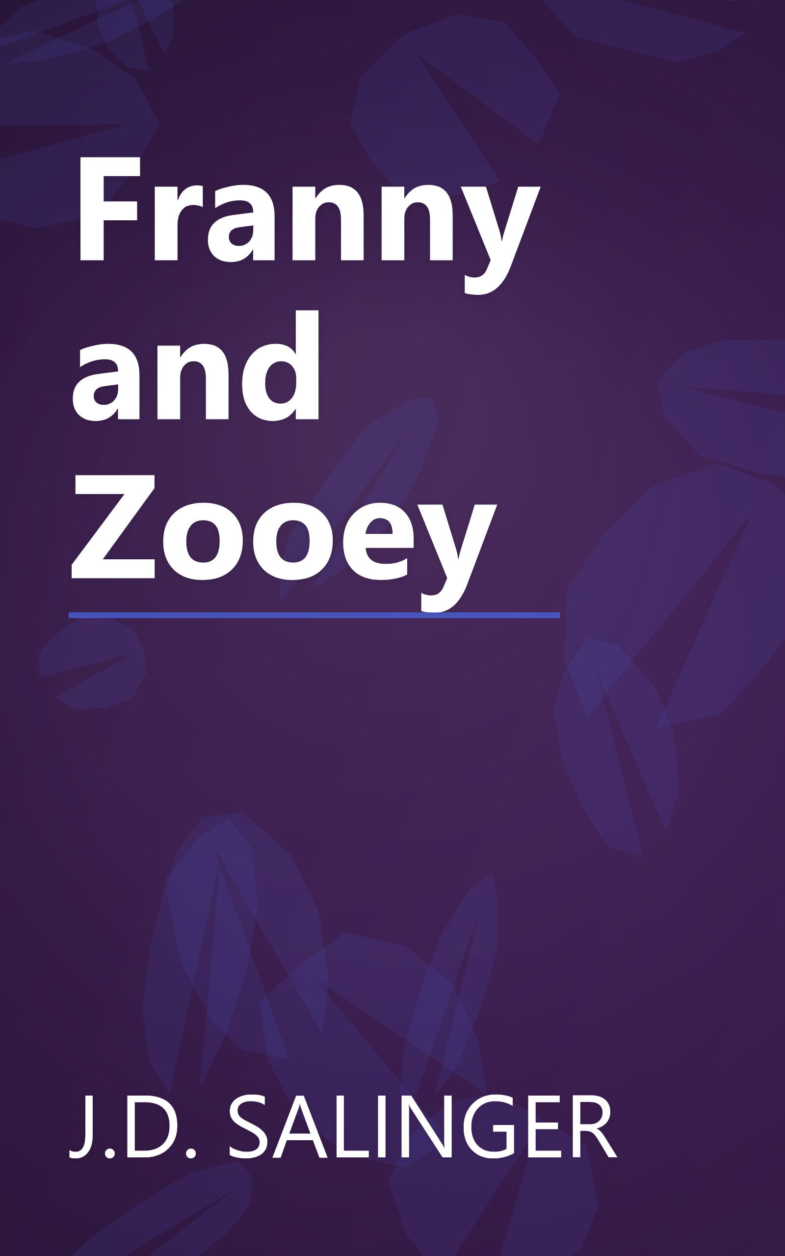 Franny and Zooey book cover