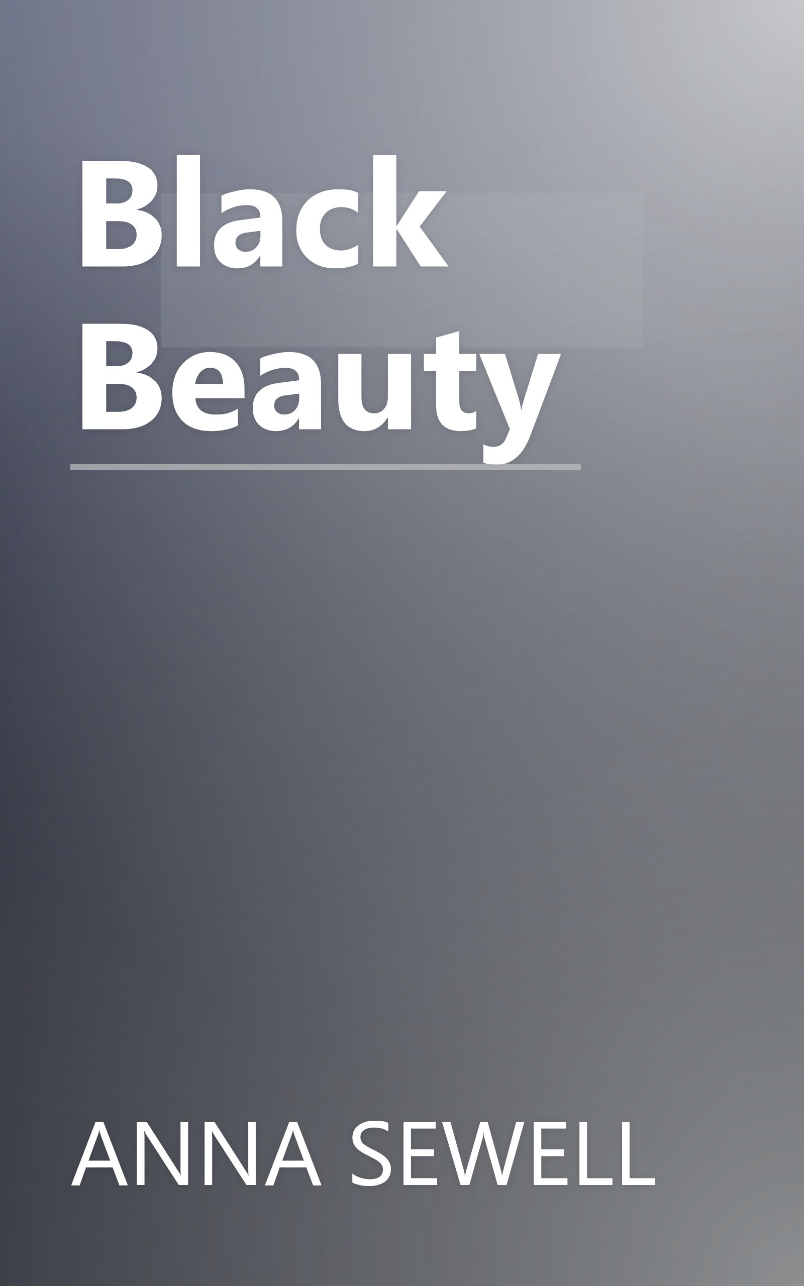 Black Beauty book cover