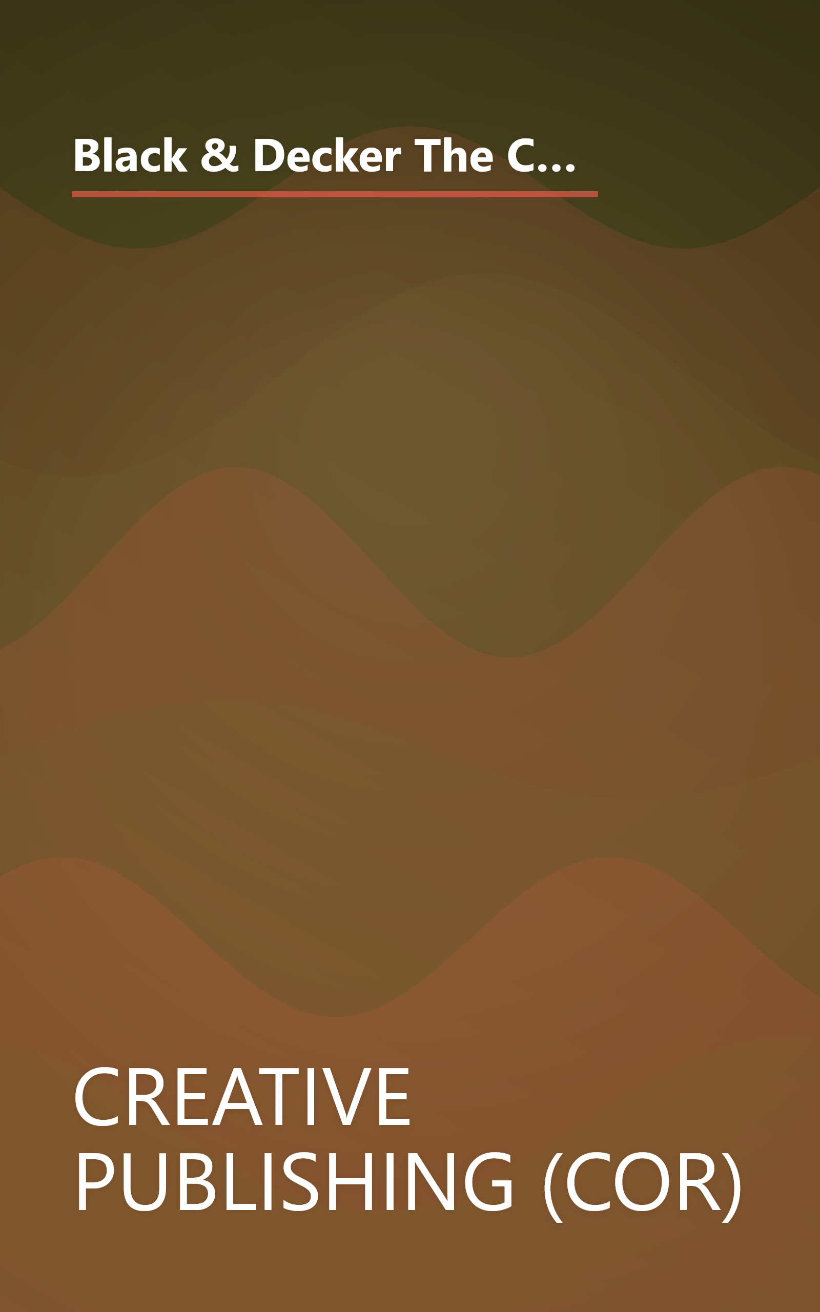 Black & Decker The Complete Photo Guide to Home Repair: with 350 Projects and 2000 Photos (Black & Decker Complete Photo Guide) book cover