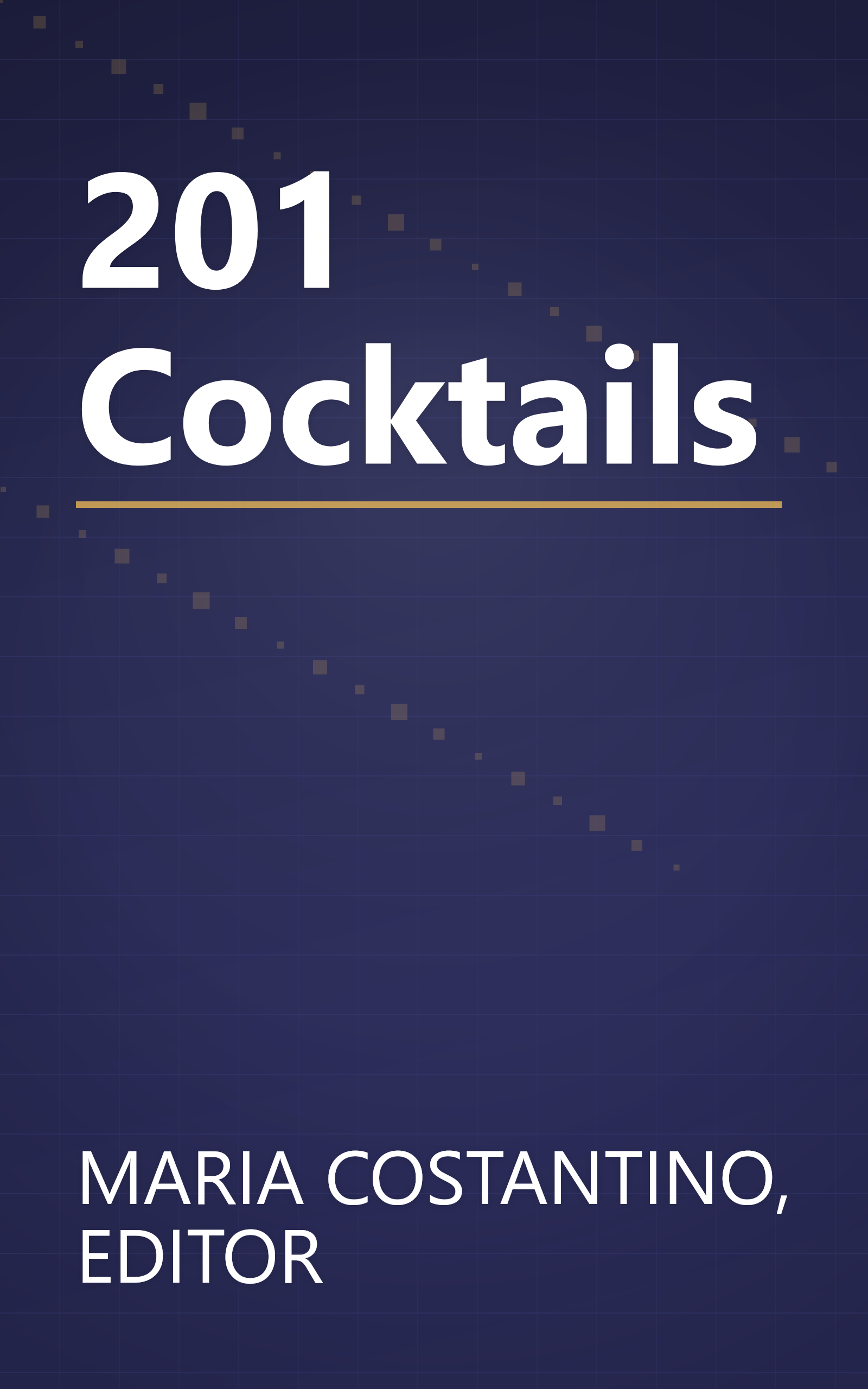 201 Cocktails book cover