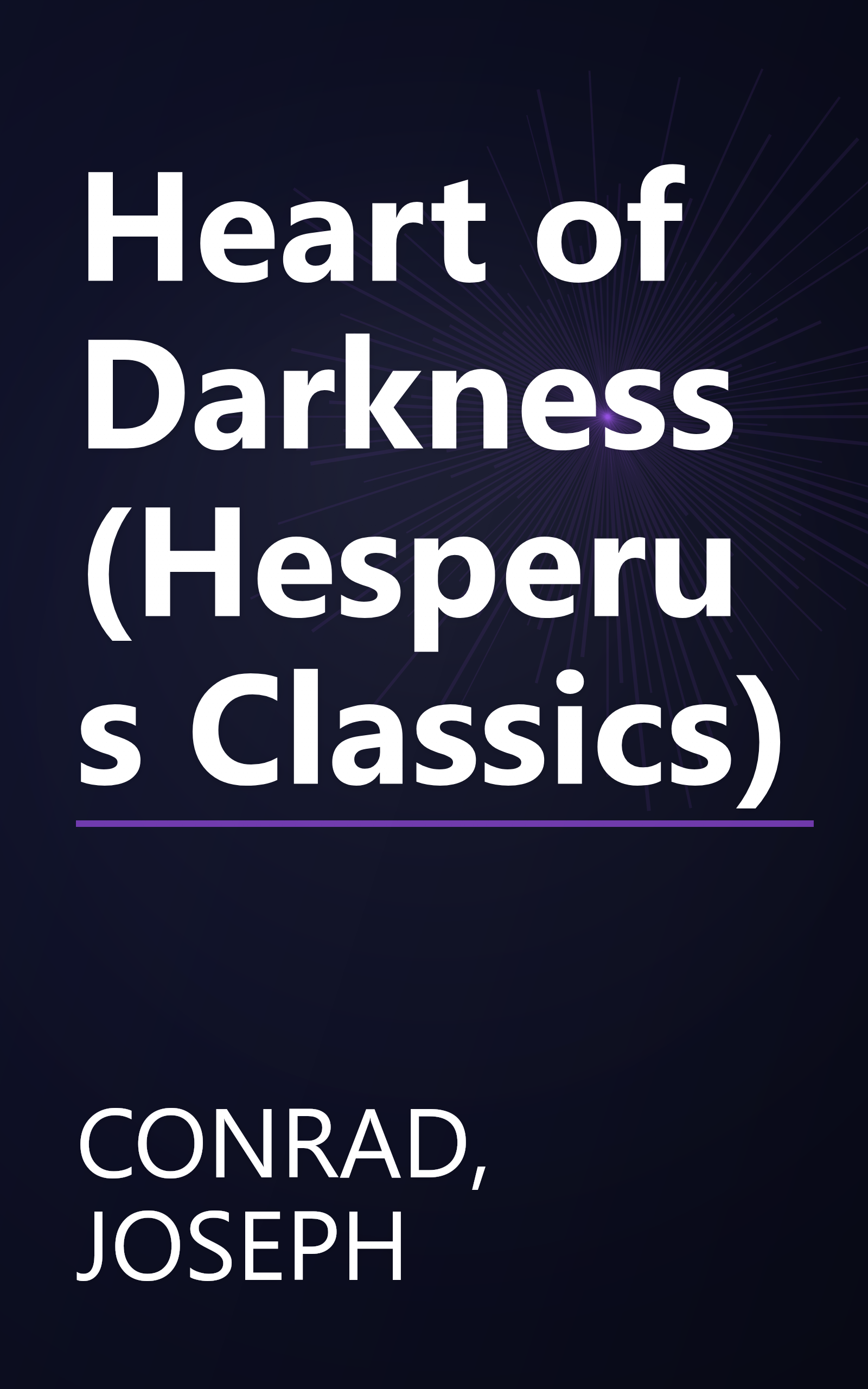 Heart of Darkness (Hesperus Classics) book cover