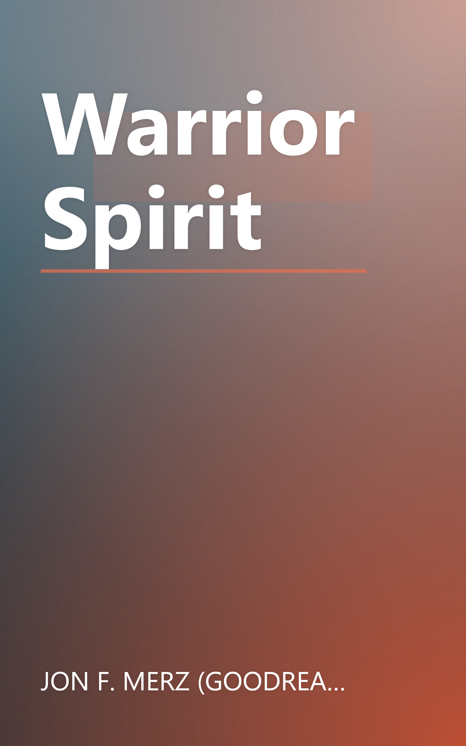 Warrior Spirit book cover