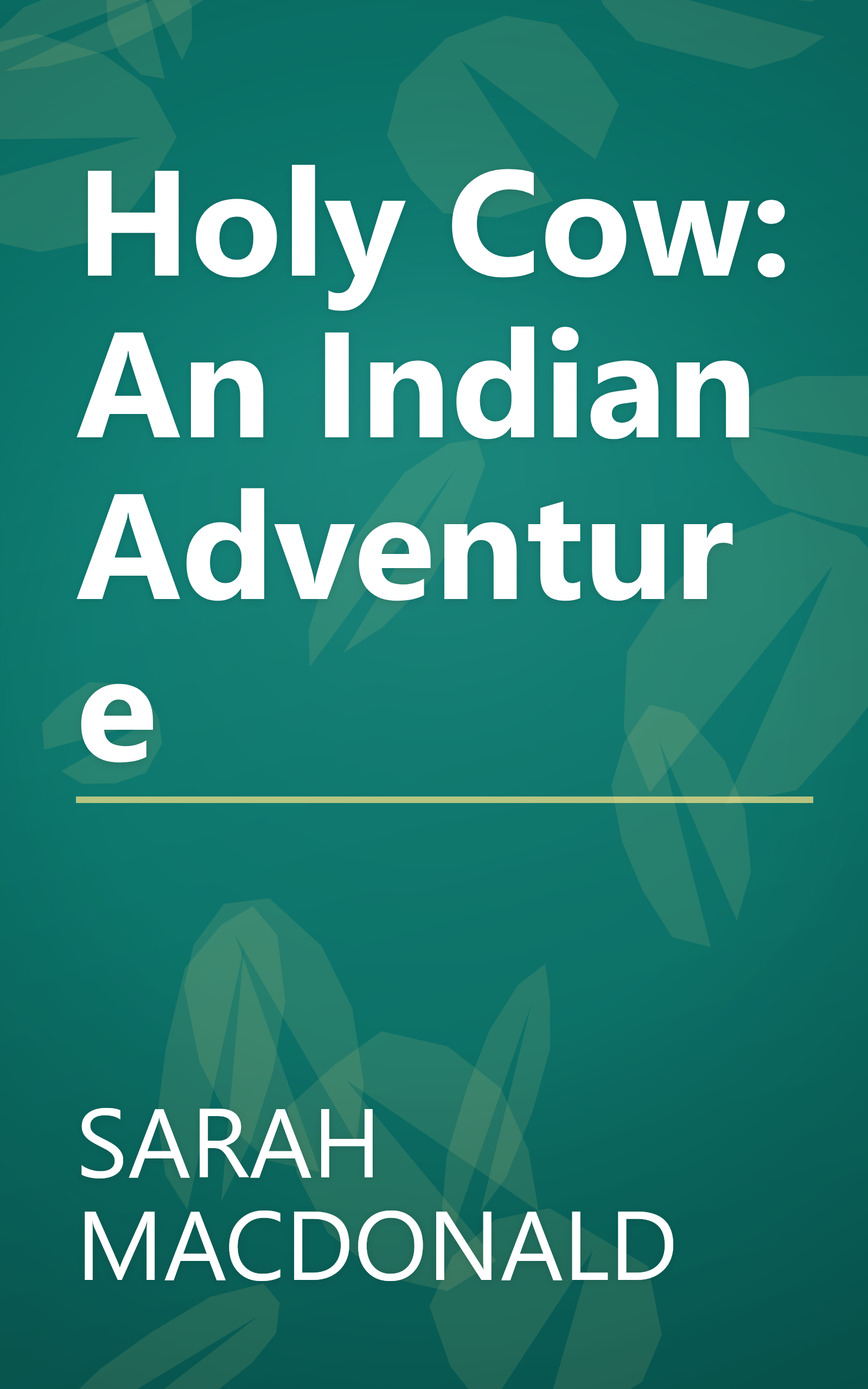 Holy Cow: An Indian Adventure book cover