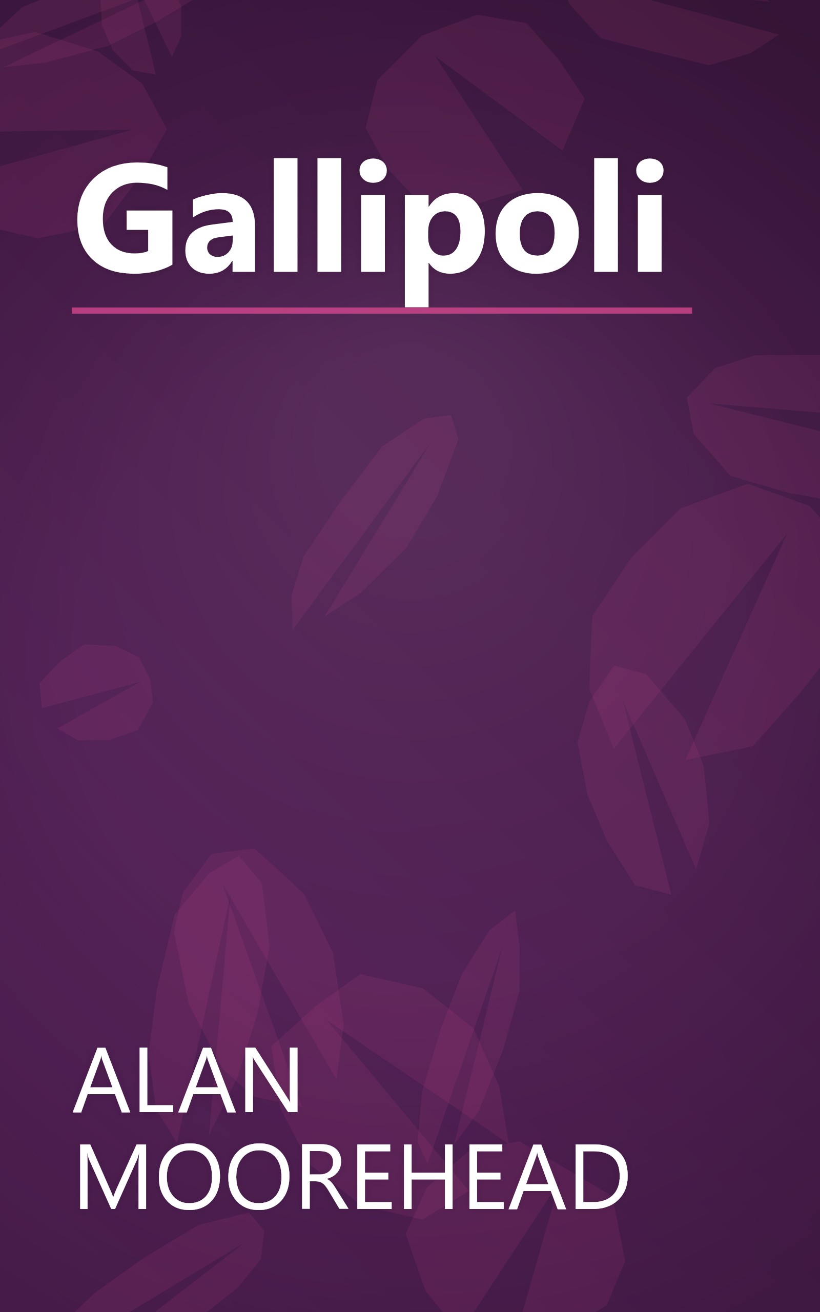 Gallipoli book cover
