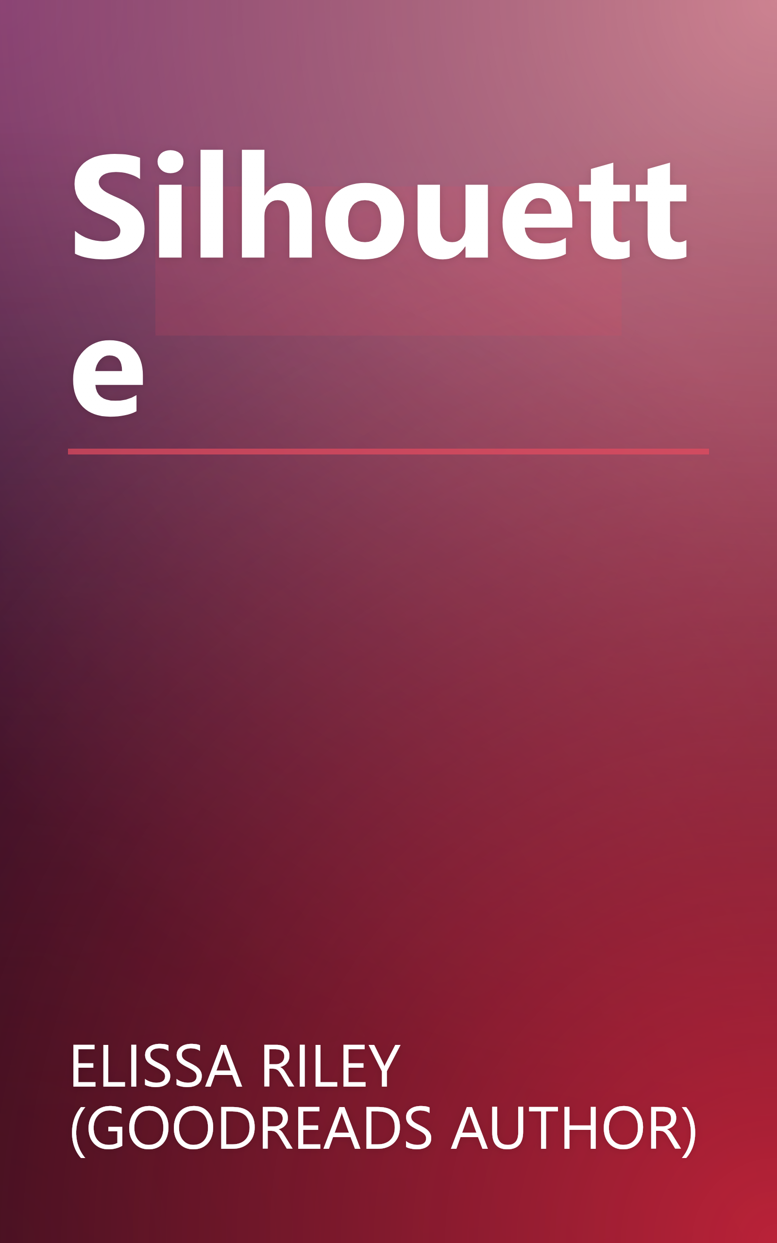 Silhouette book cover