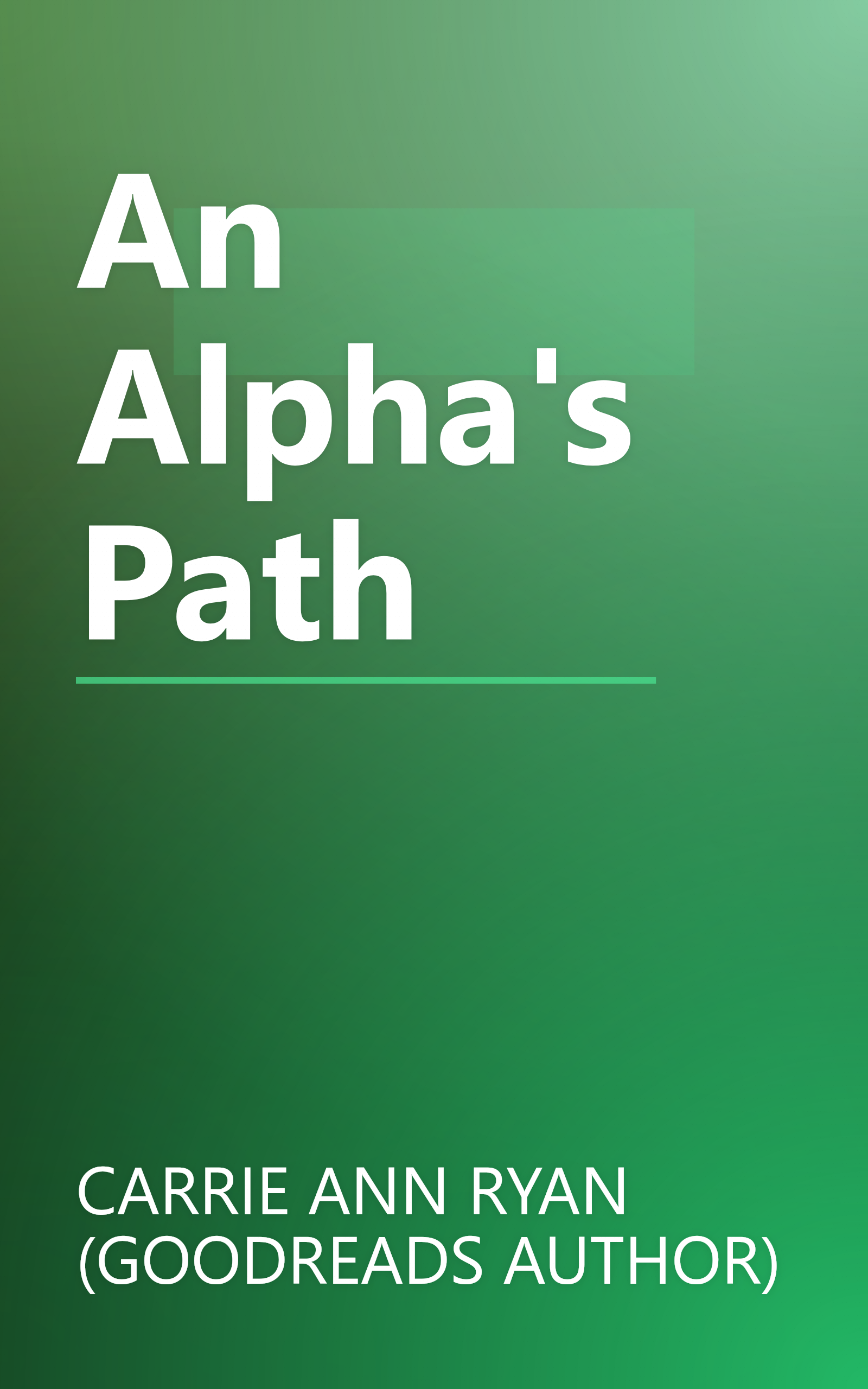 An Alpha's Path book cover