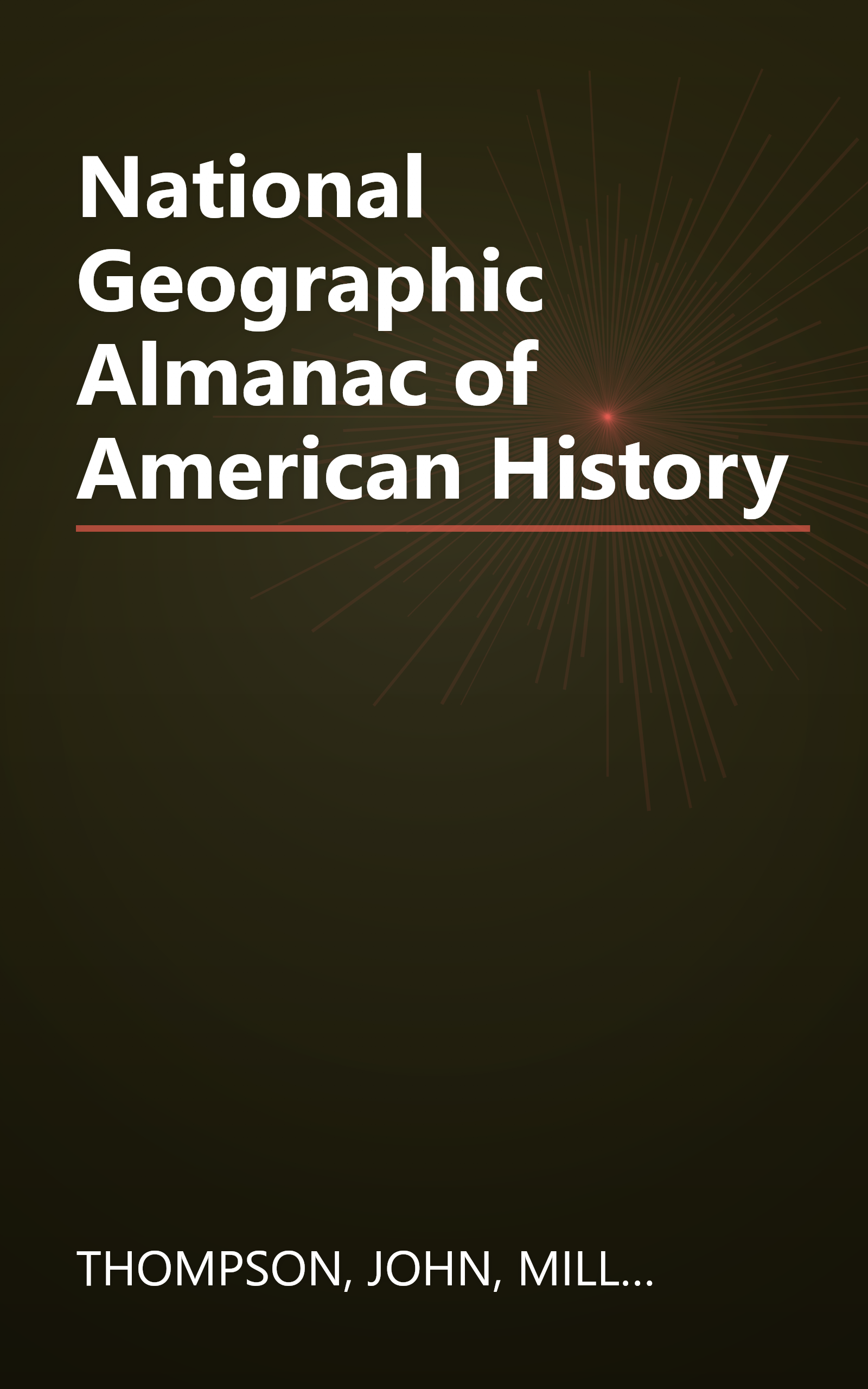 National Geographic Almanac of American History book cover