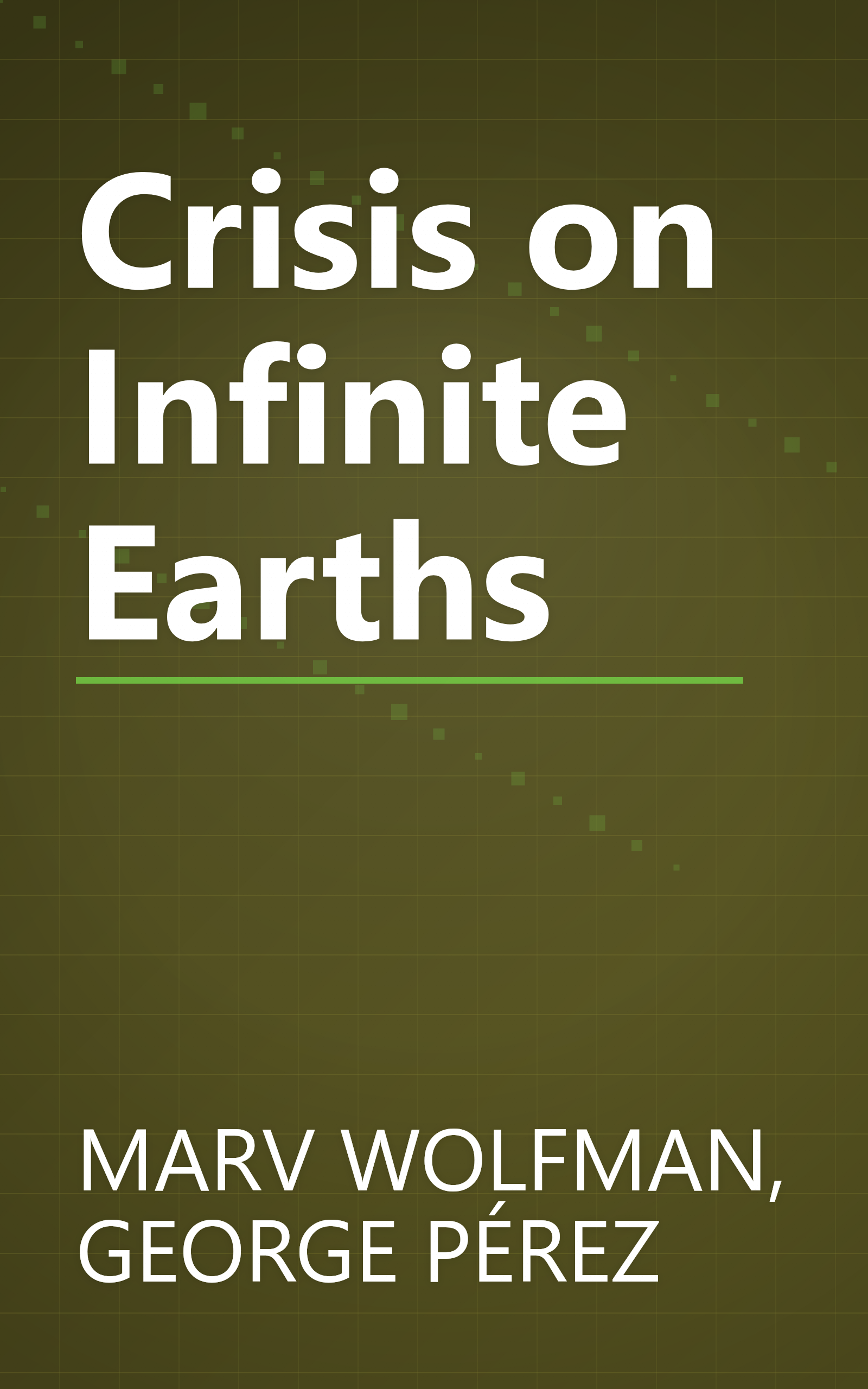 Crisis on Infinite Earths book cover