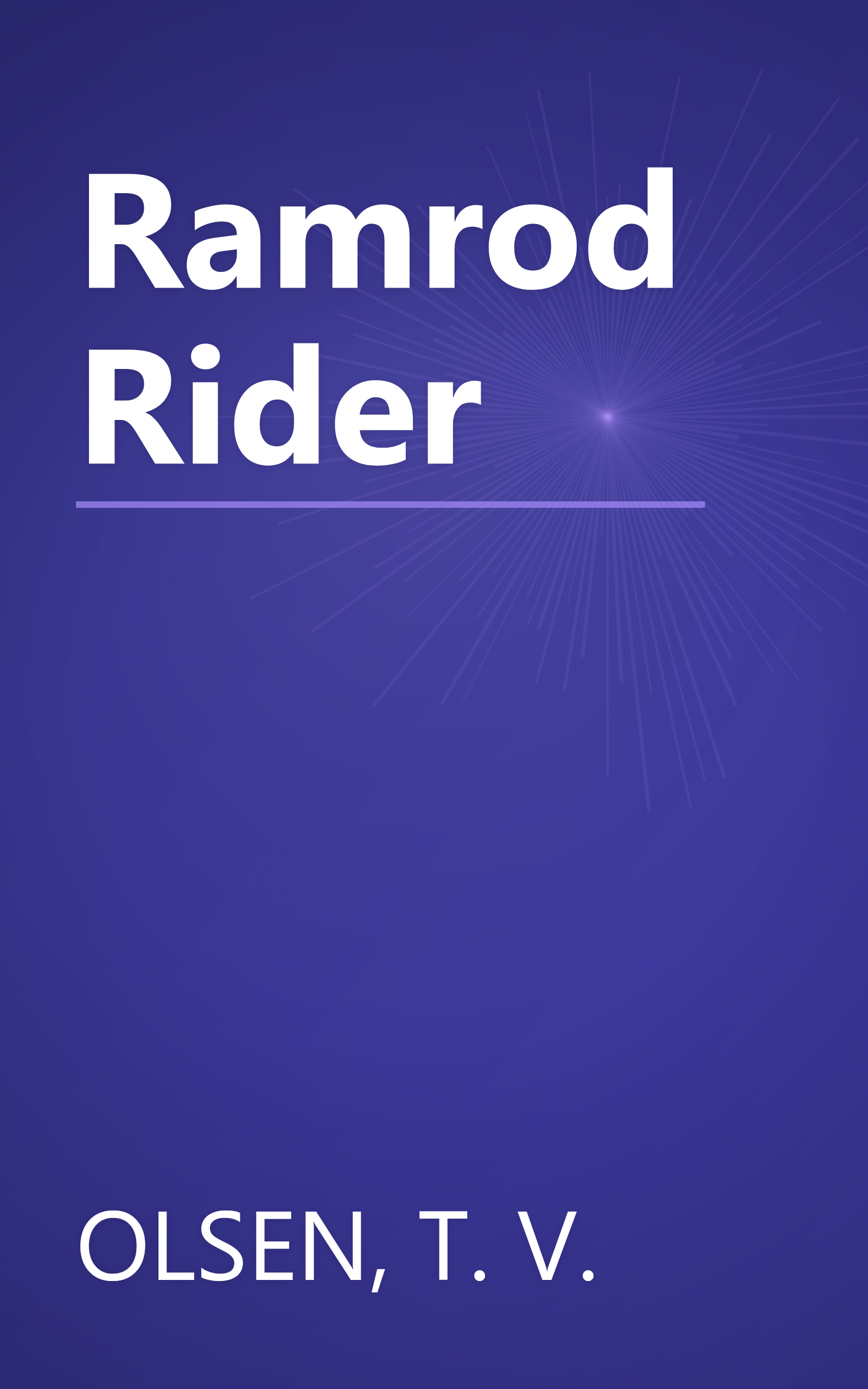 Ramrod Rider book cover