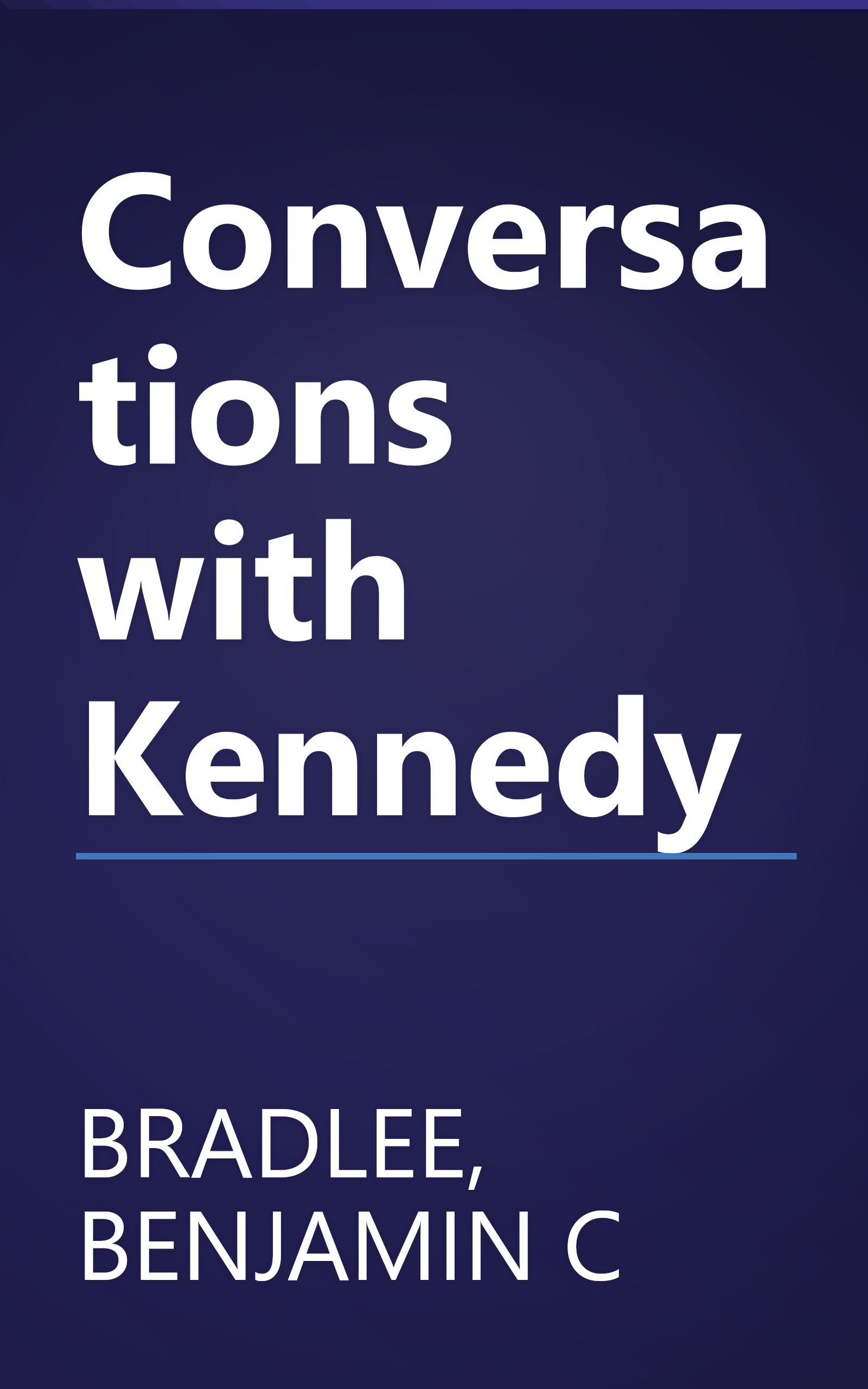 Conversations with Kennedy book cover