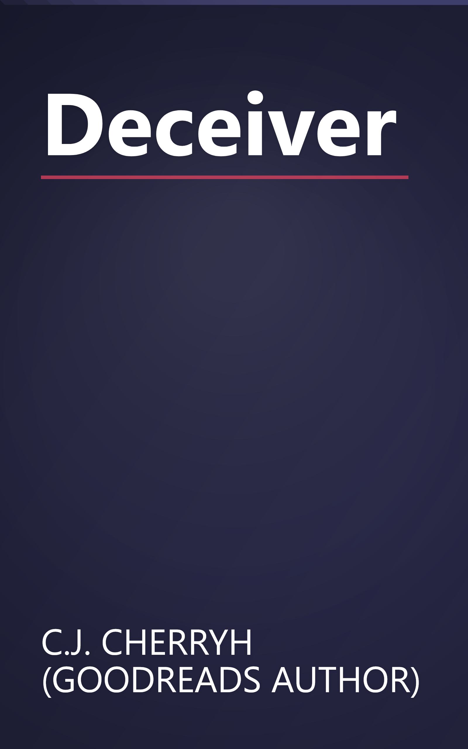 Deceiver book cover