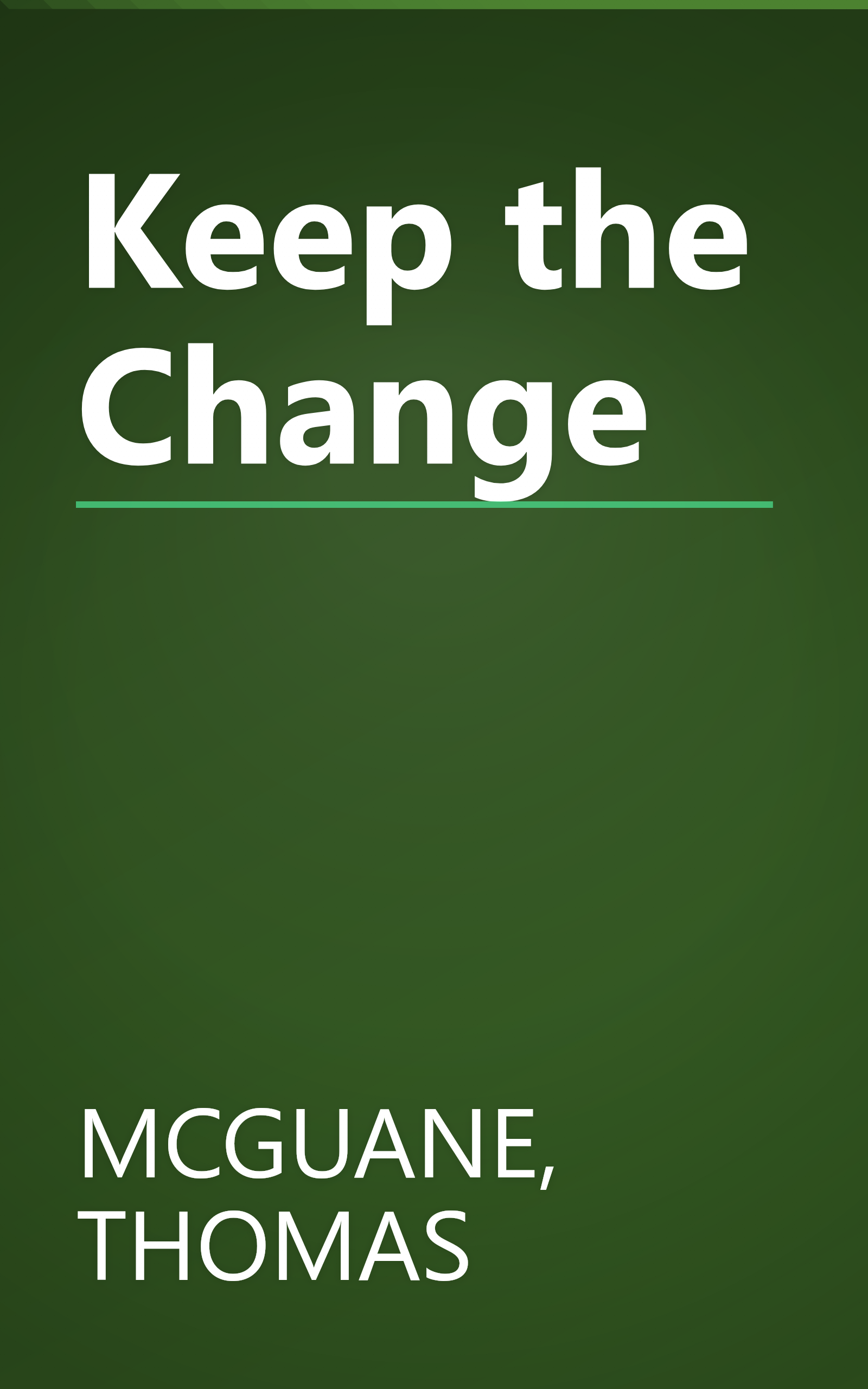 Keep the Change book cover