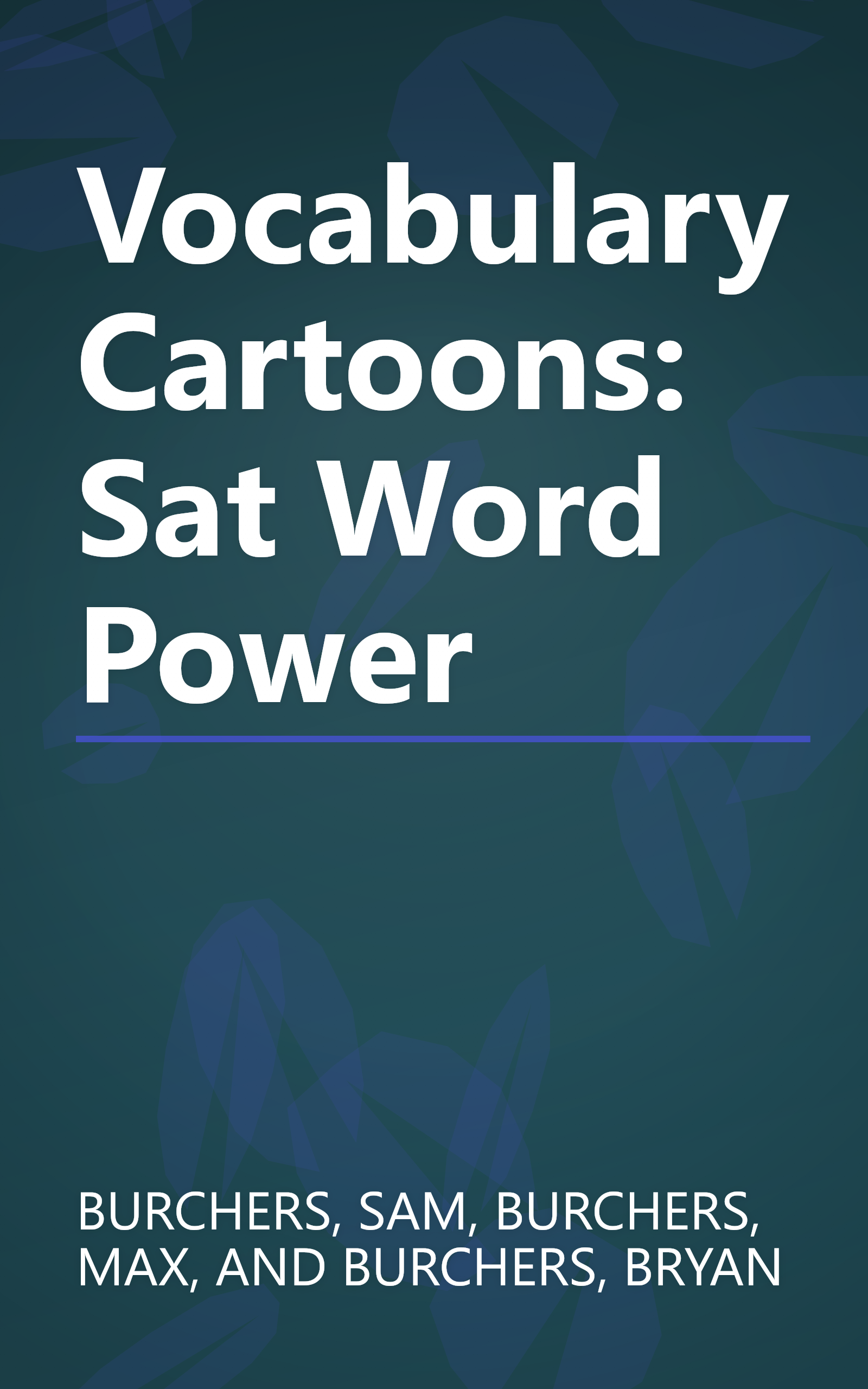 Vocabulary Cartoons: Sat Word Power book cover