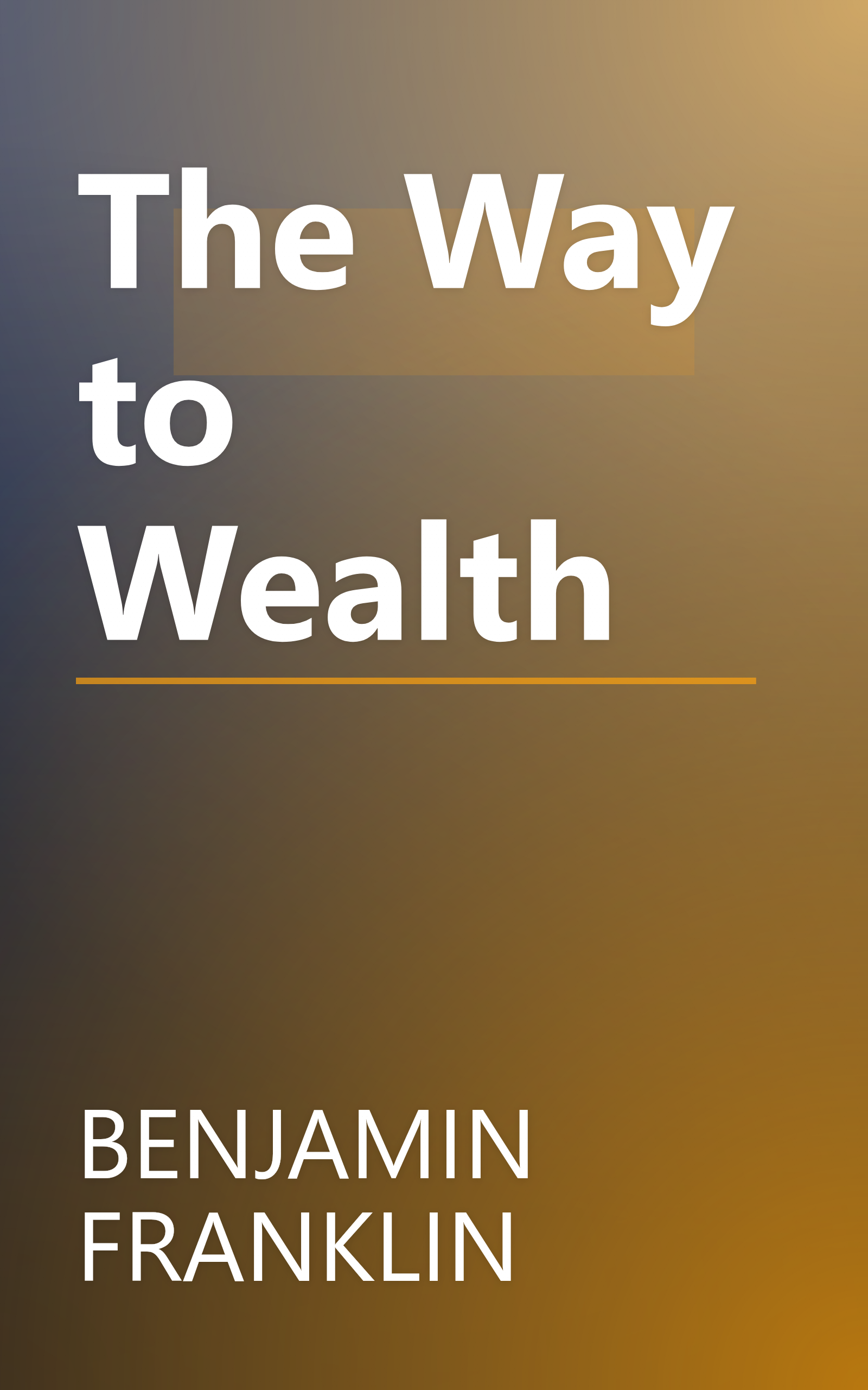 The Way to Wealth book cover