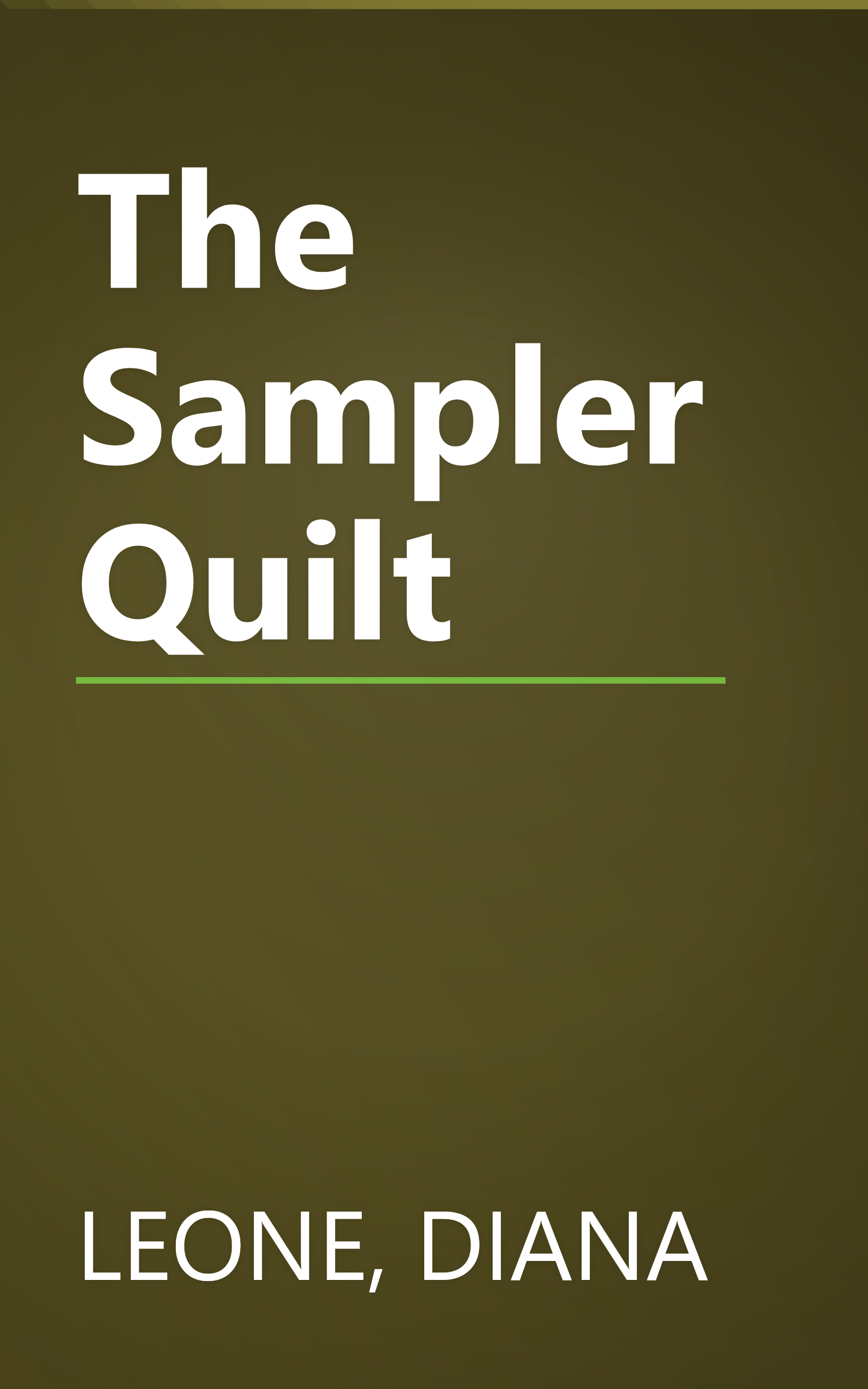 The Sampler Quilt book cover