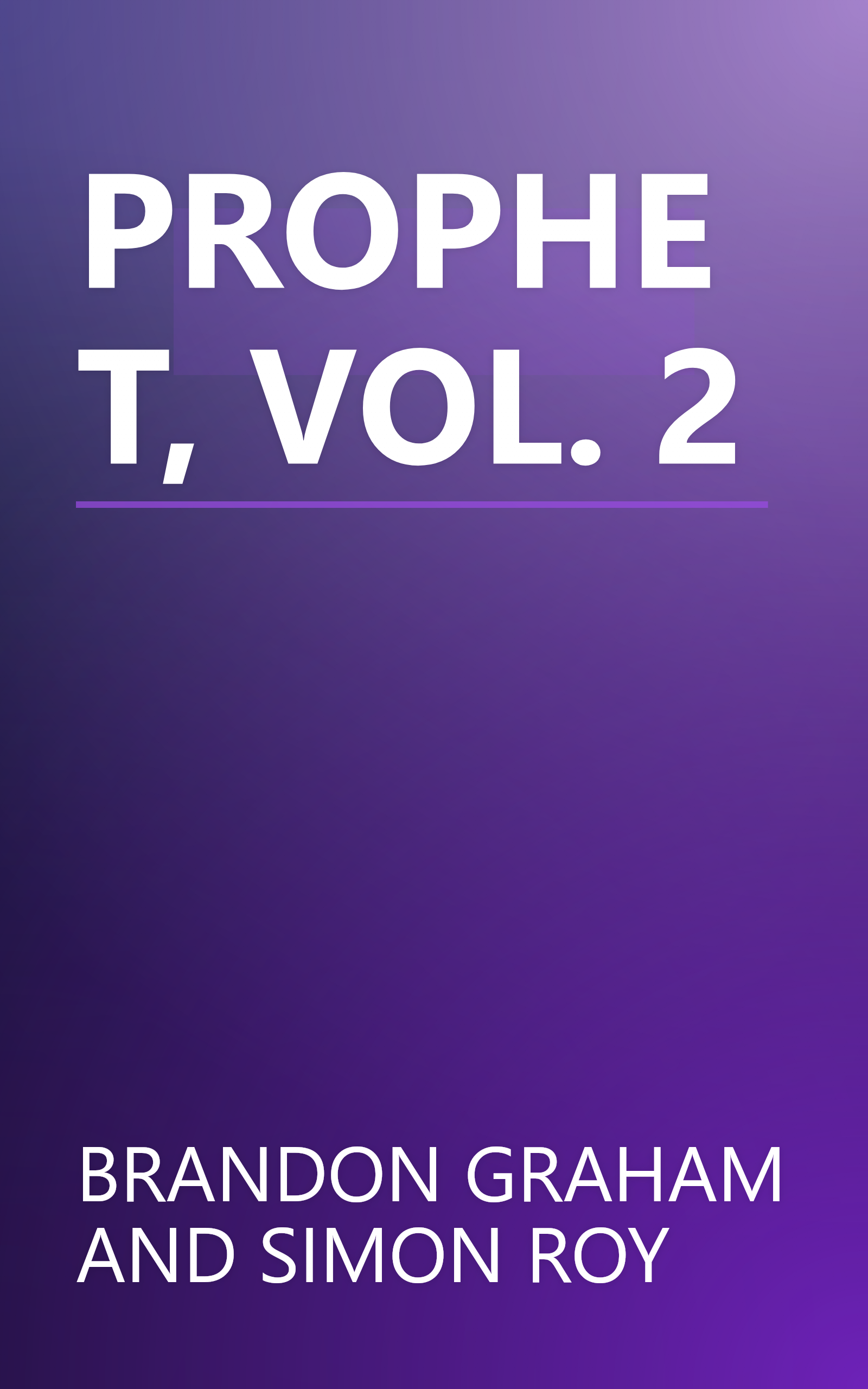 PROPHET, VOL. 2 book cover