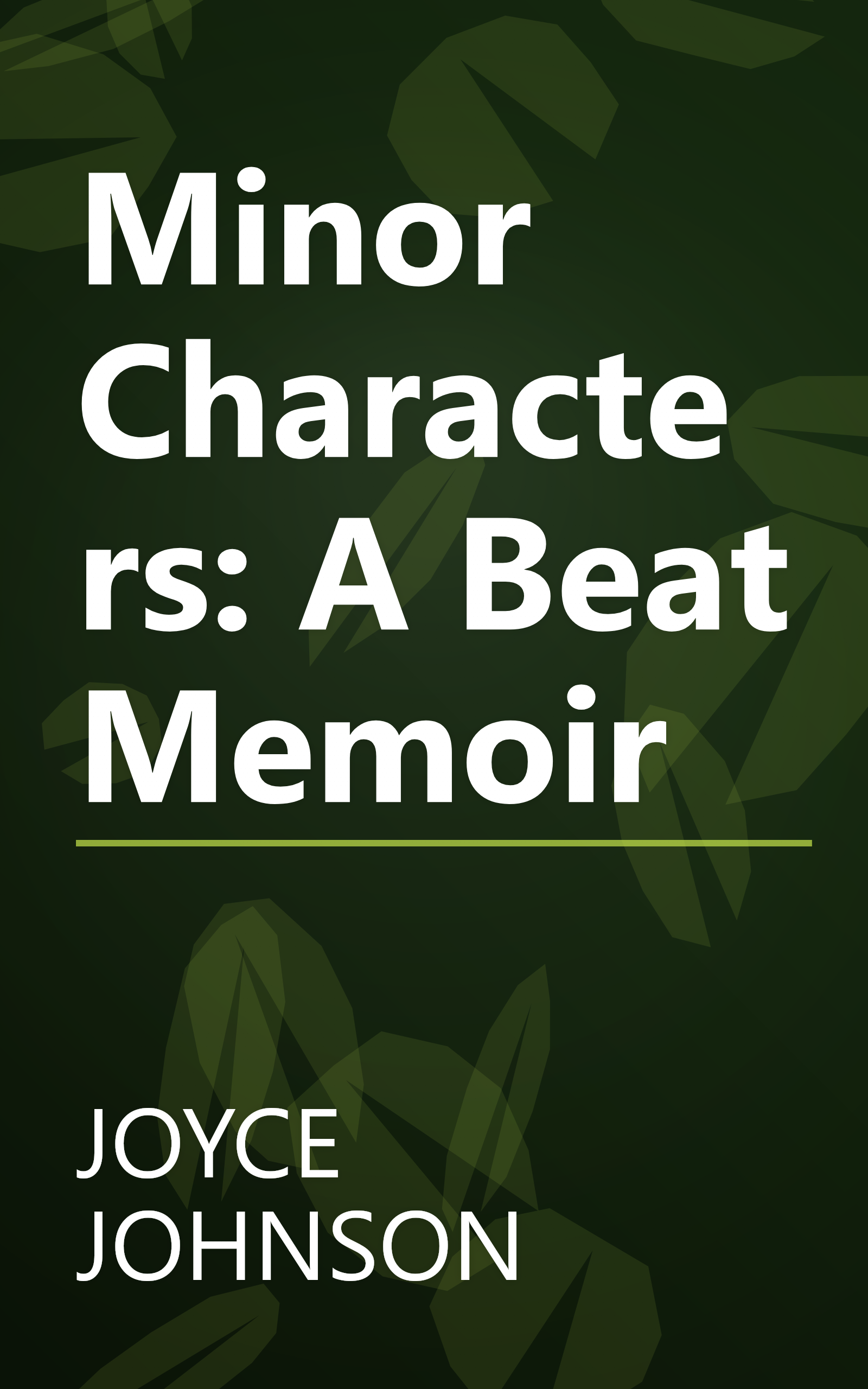Minor Characters: A Beat Memoir book cover
