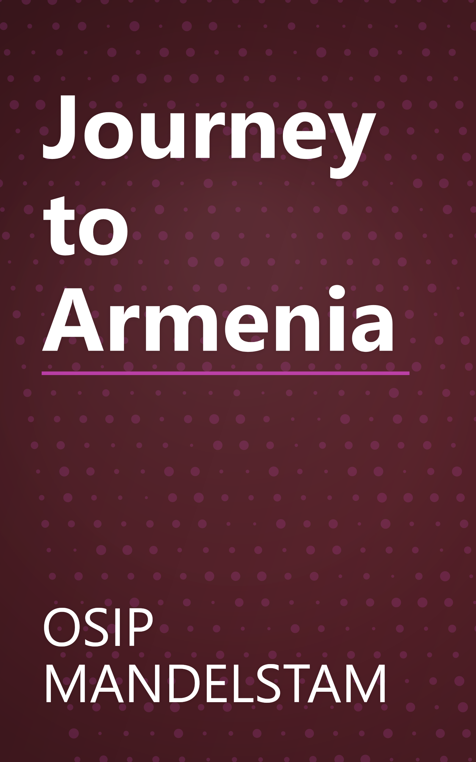 Journey to Armenia book cover