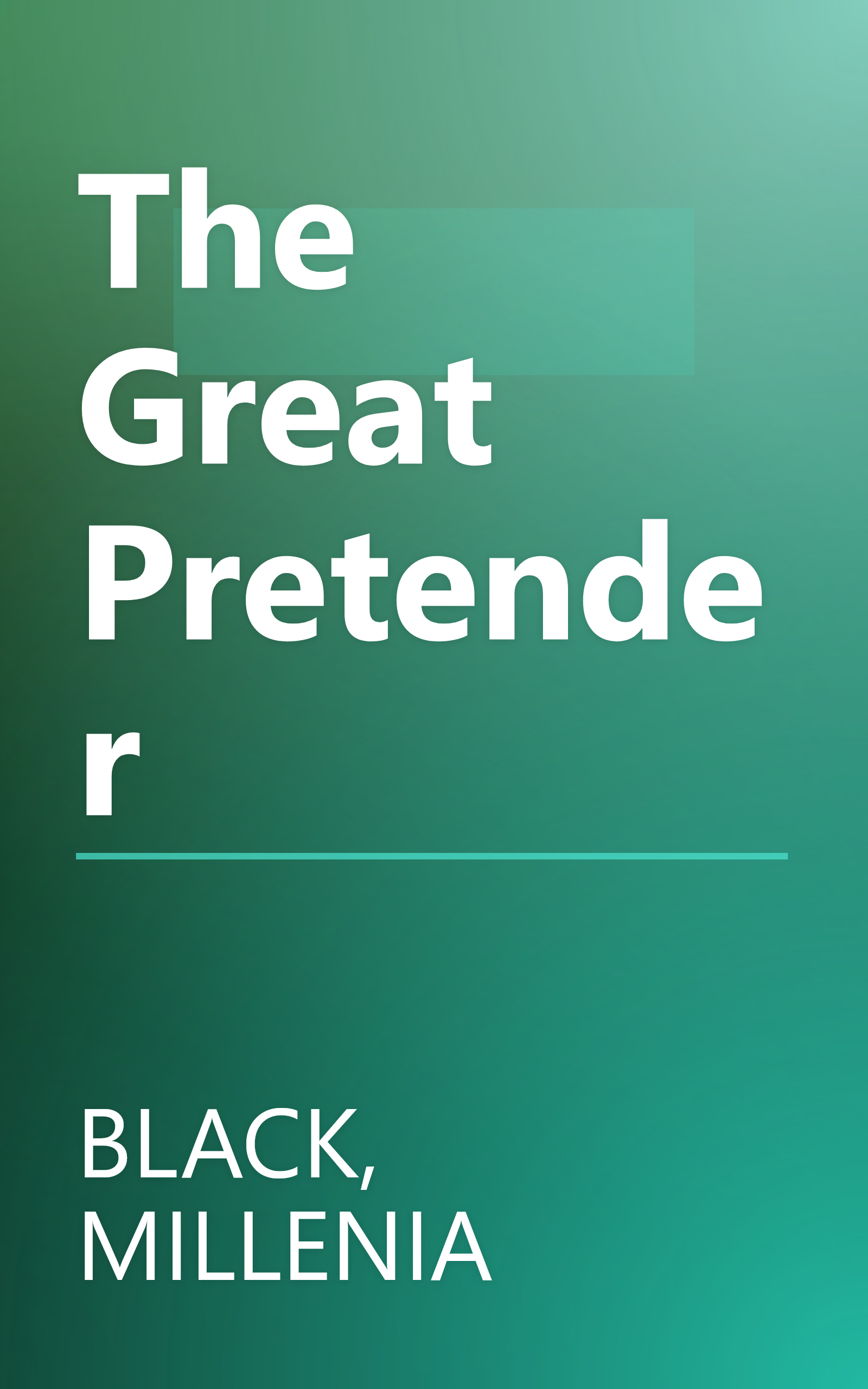 The Great Pretender book cover