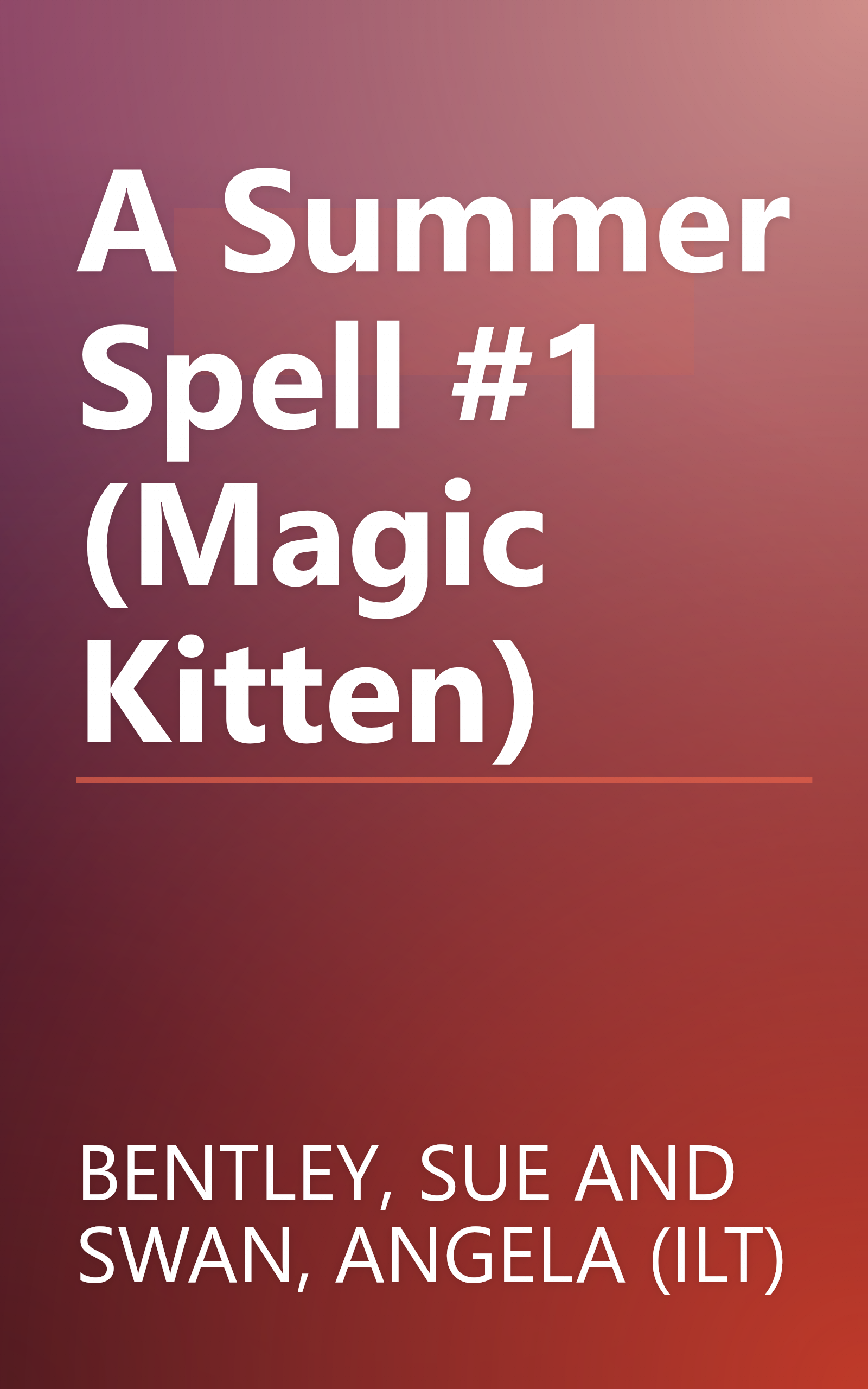 A Summer Spell #1 (Magic Kitten) book cover