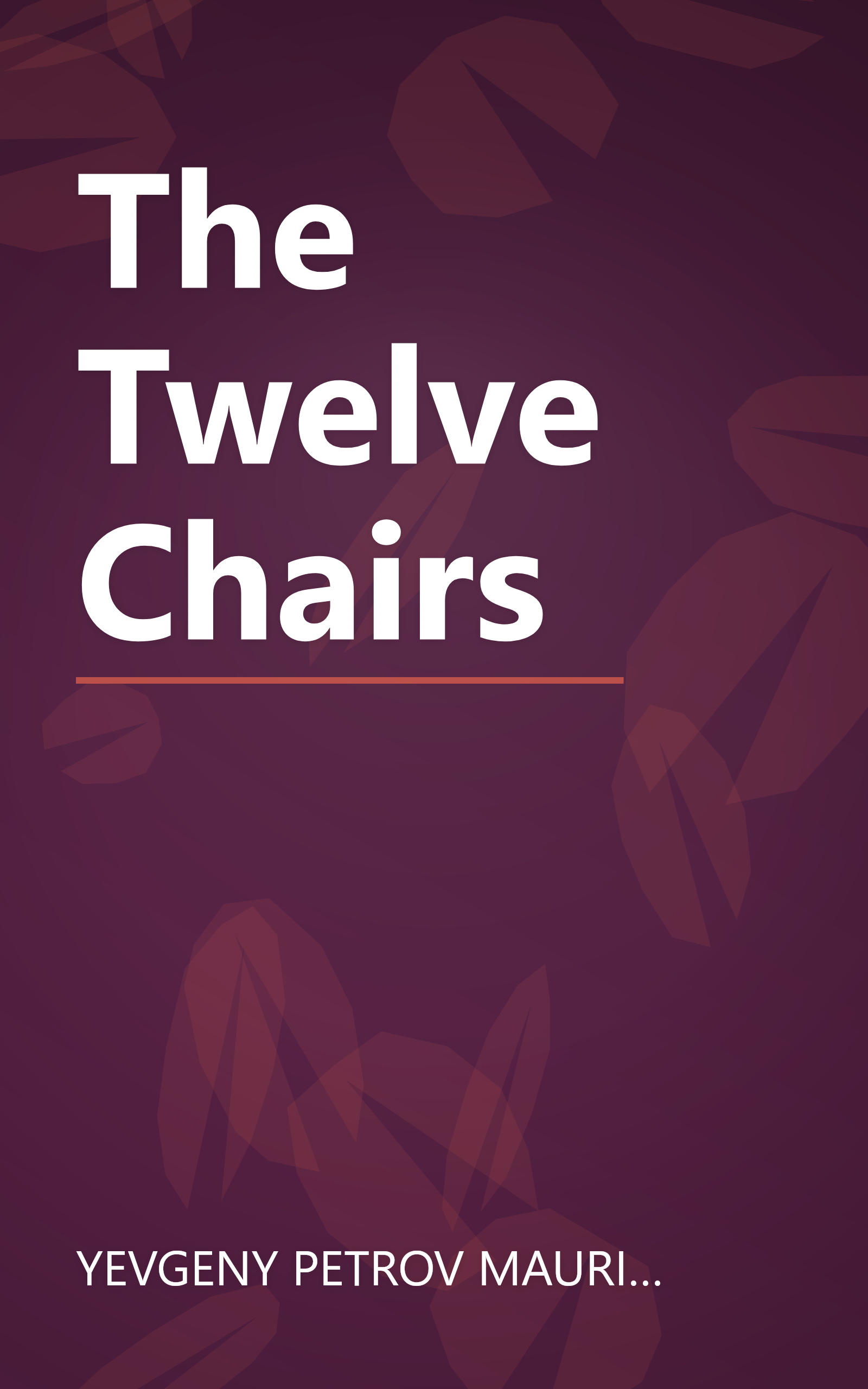 The Twelve Chairs book cover