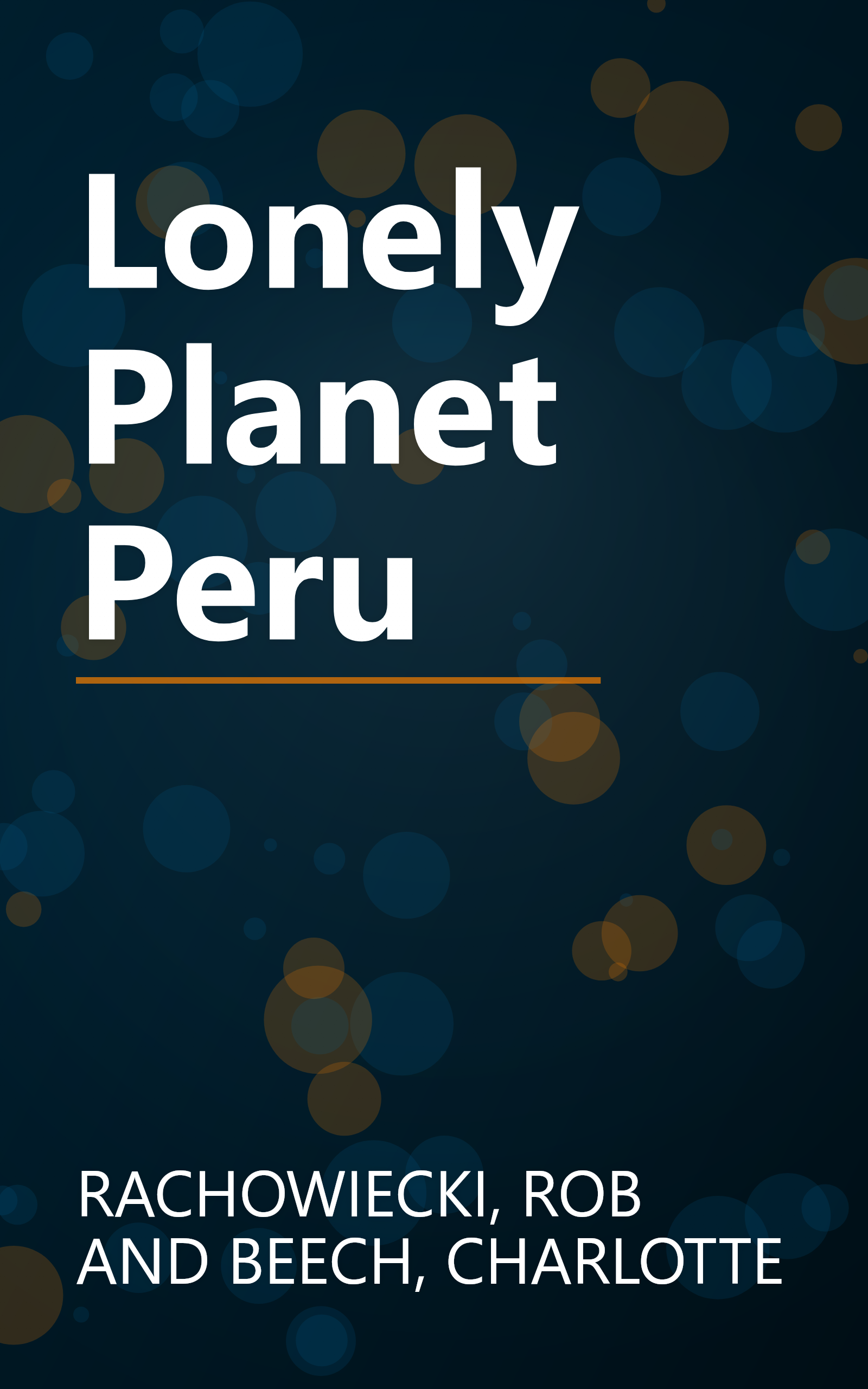 Lonely Planet Peru book cover