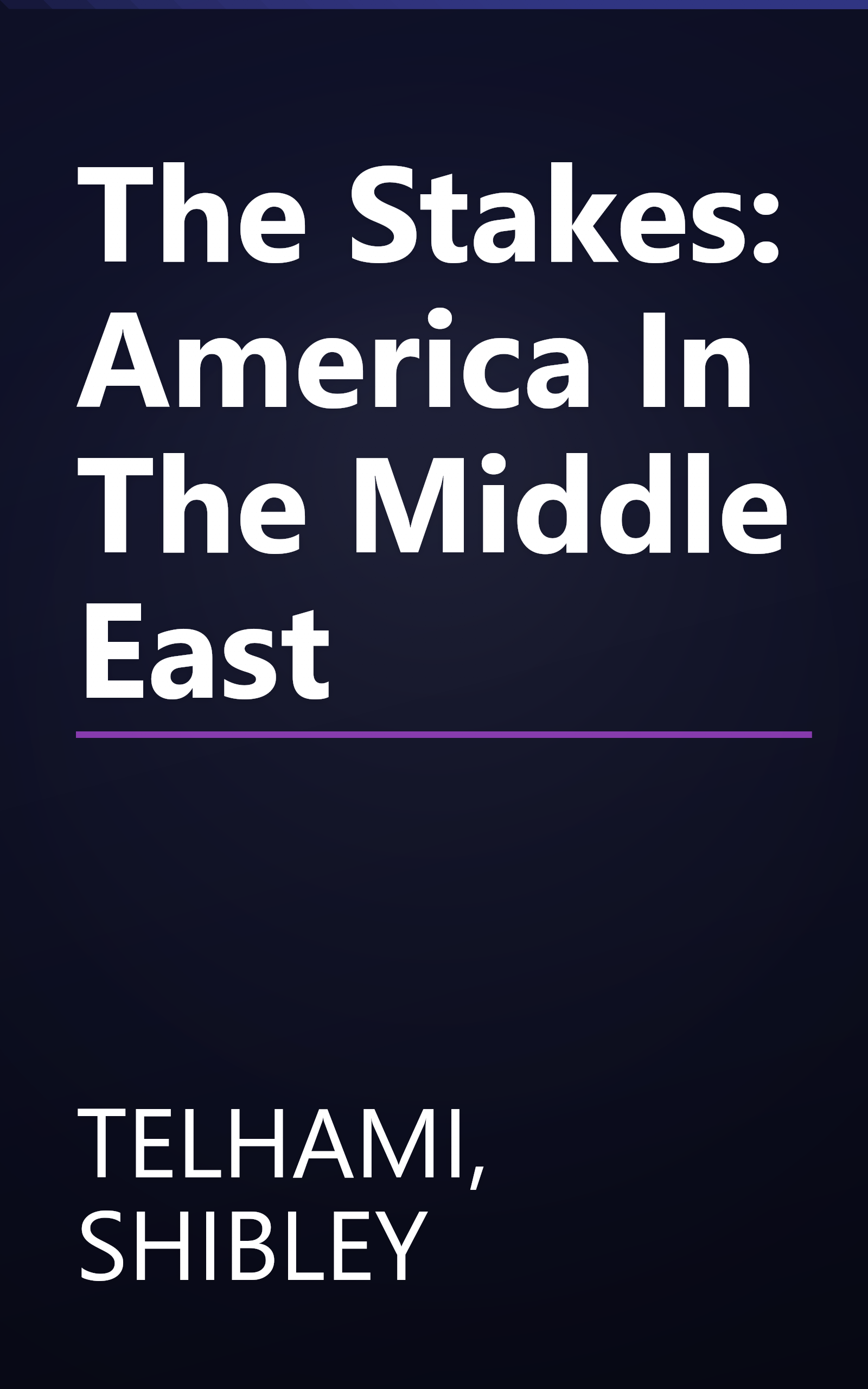 The Stakes: America In The Middle East book cover