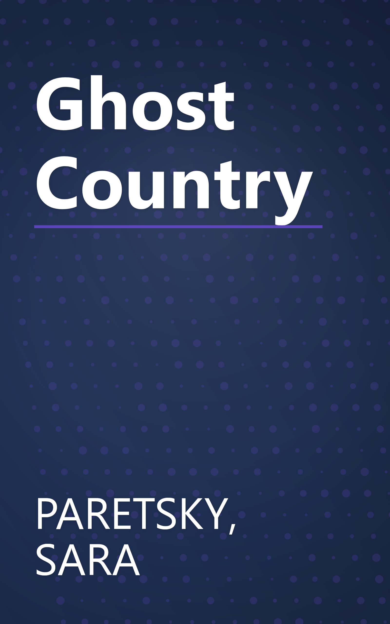 Ghost Country book cover