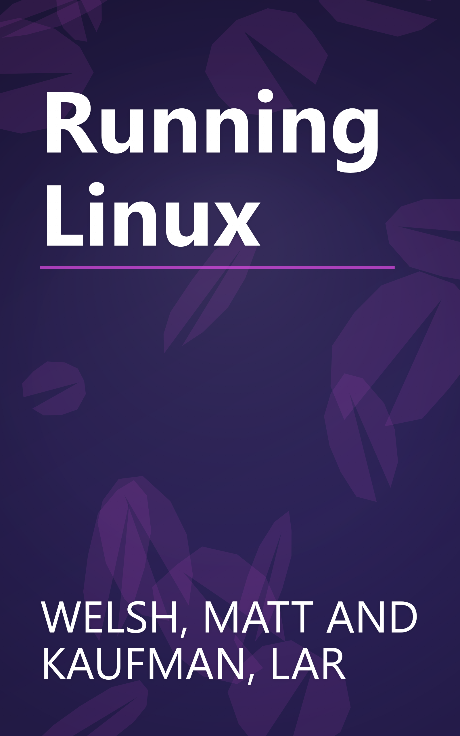 Running Linux book cover