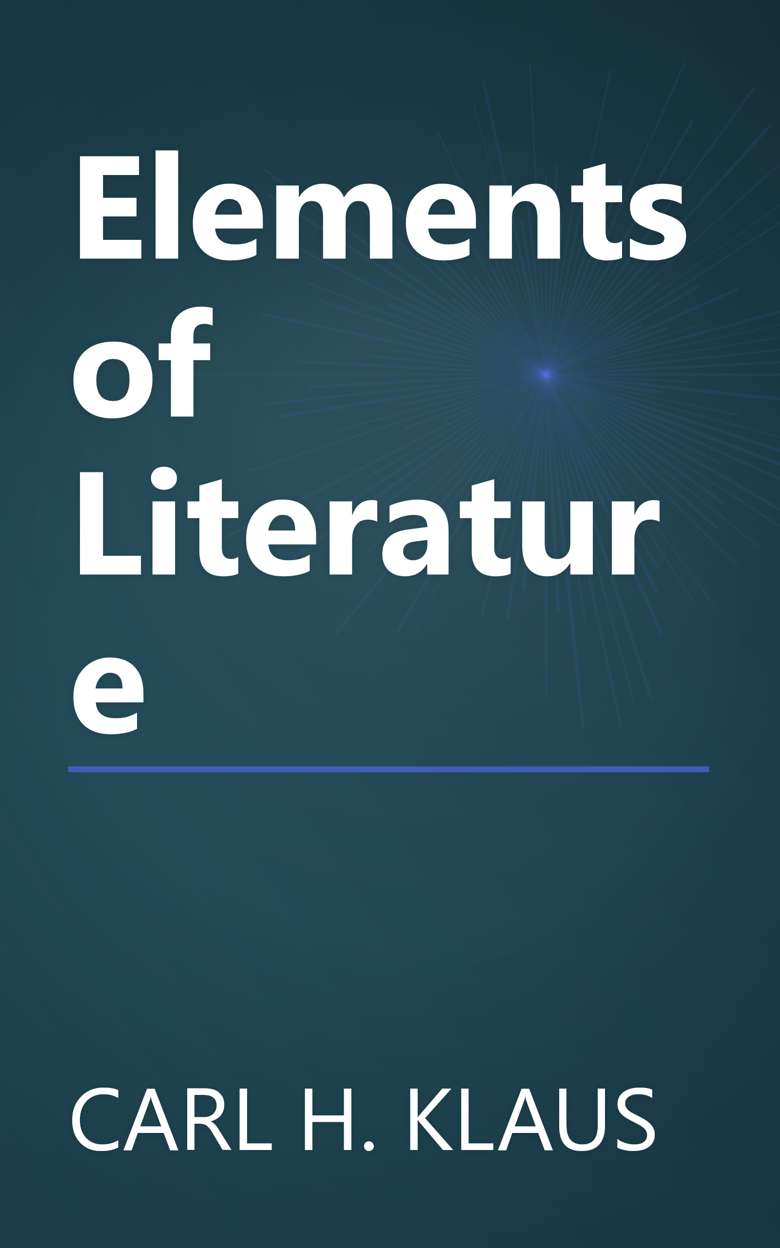 Elements of Literature book cover